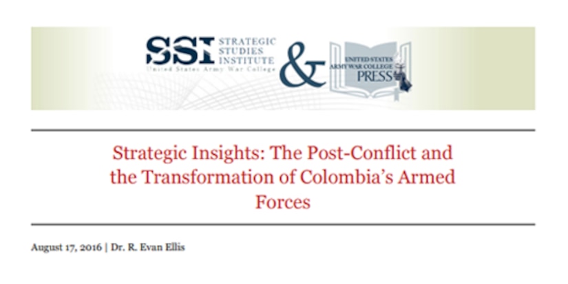 Strategic Insights: The Post-Conflict and the Transformation of ...