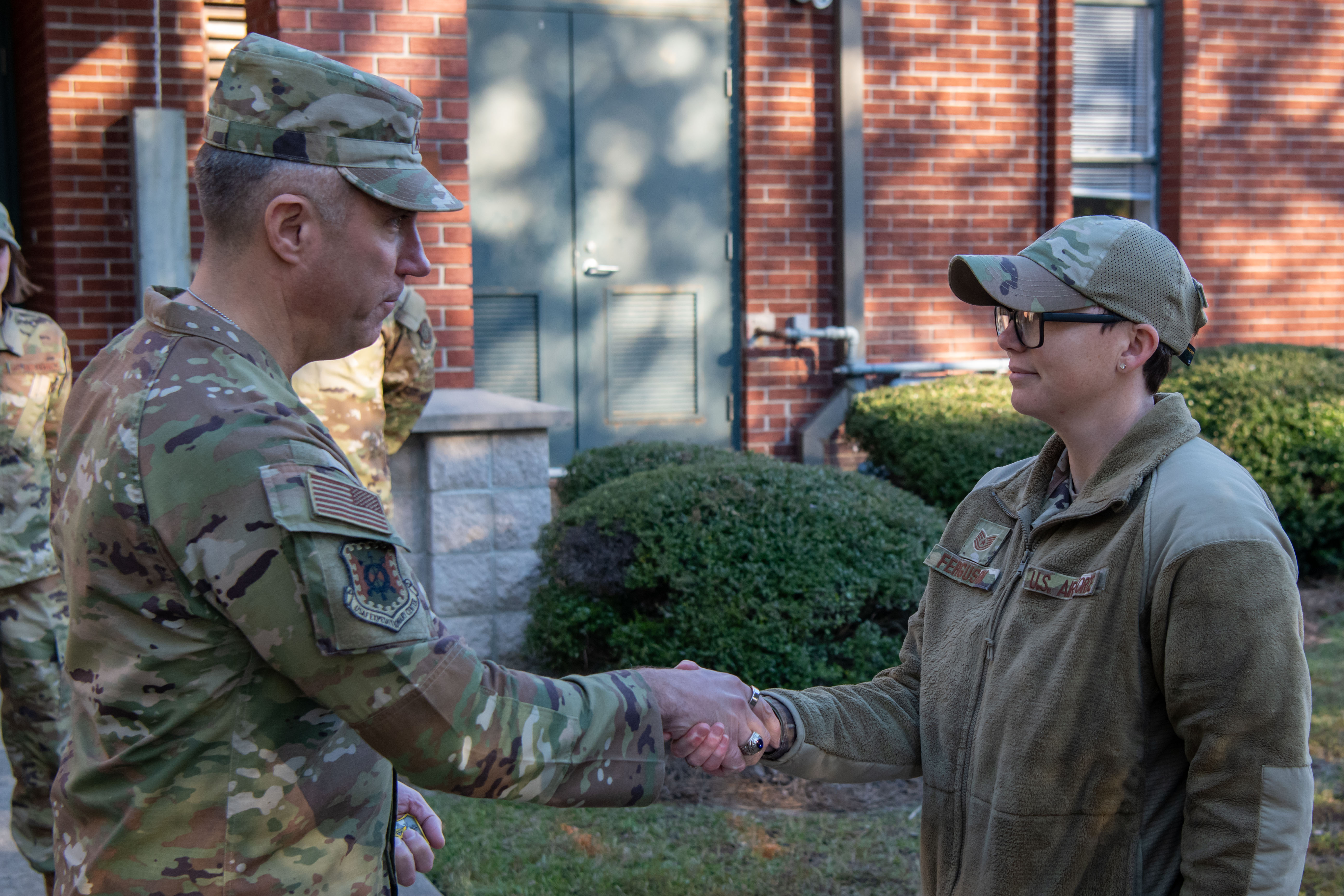 USAF Expeditionary Center command team visits Team Charleston > Joint ...