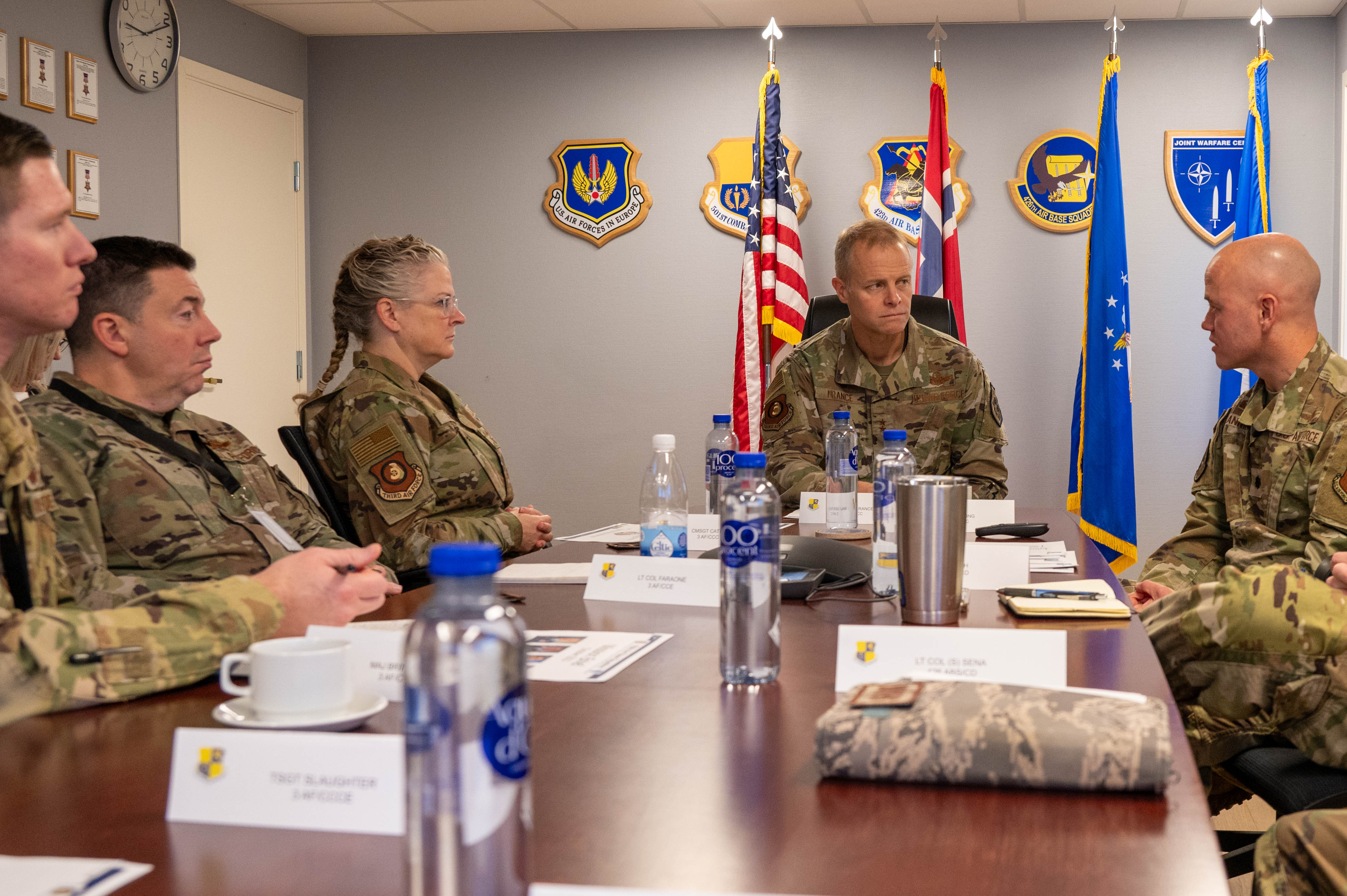 Third Air Force leaders visit Pathfinders, NATO Joint Warfare Center in ...