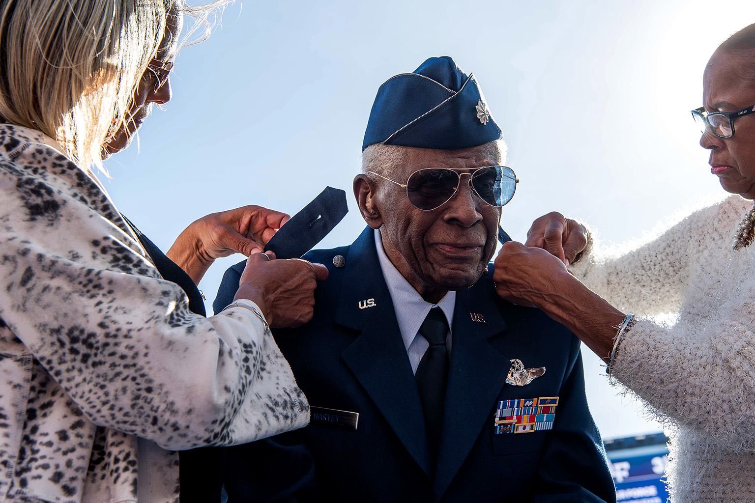 WWII airpower legend receives honorary promotion to colonel > Air Force ...