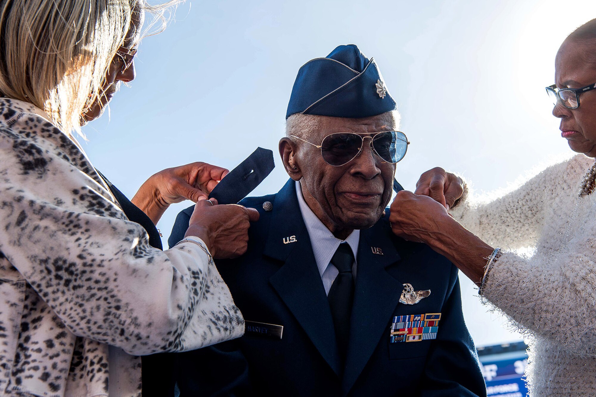 WWII airpower legend receives honorary promotion to colonel > Air Force ...