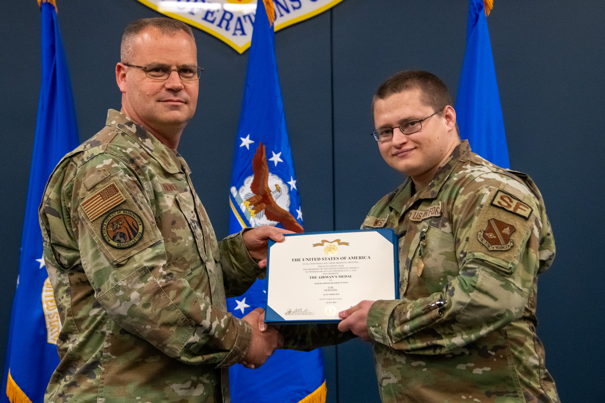 Airman saves 7-year-old girl from dog attack > Torch > Article Display