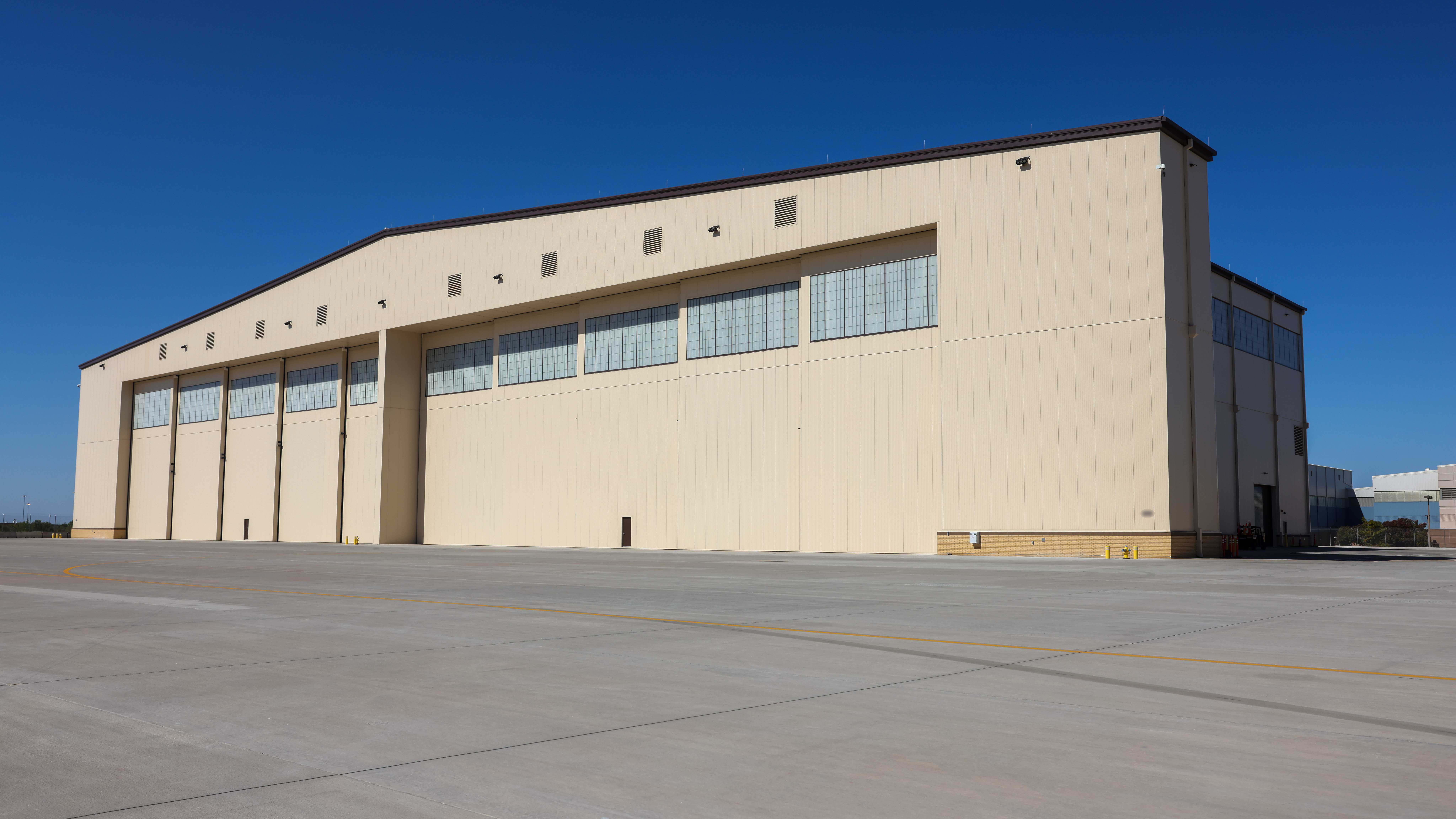 Fourth hangar online at Tinker as KC-46 campus grows > Air Force Life ...