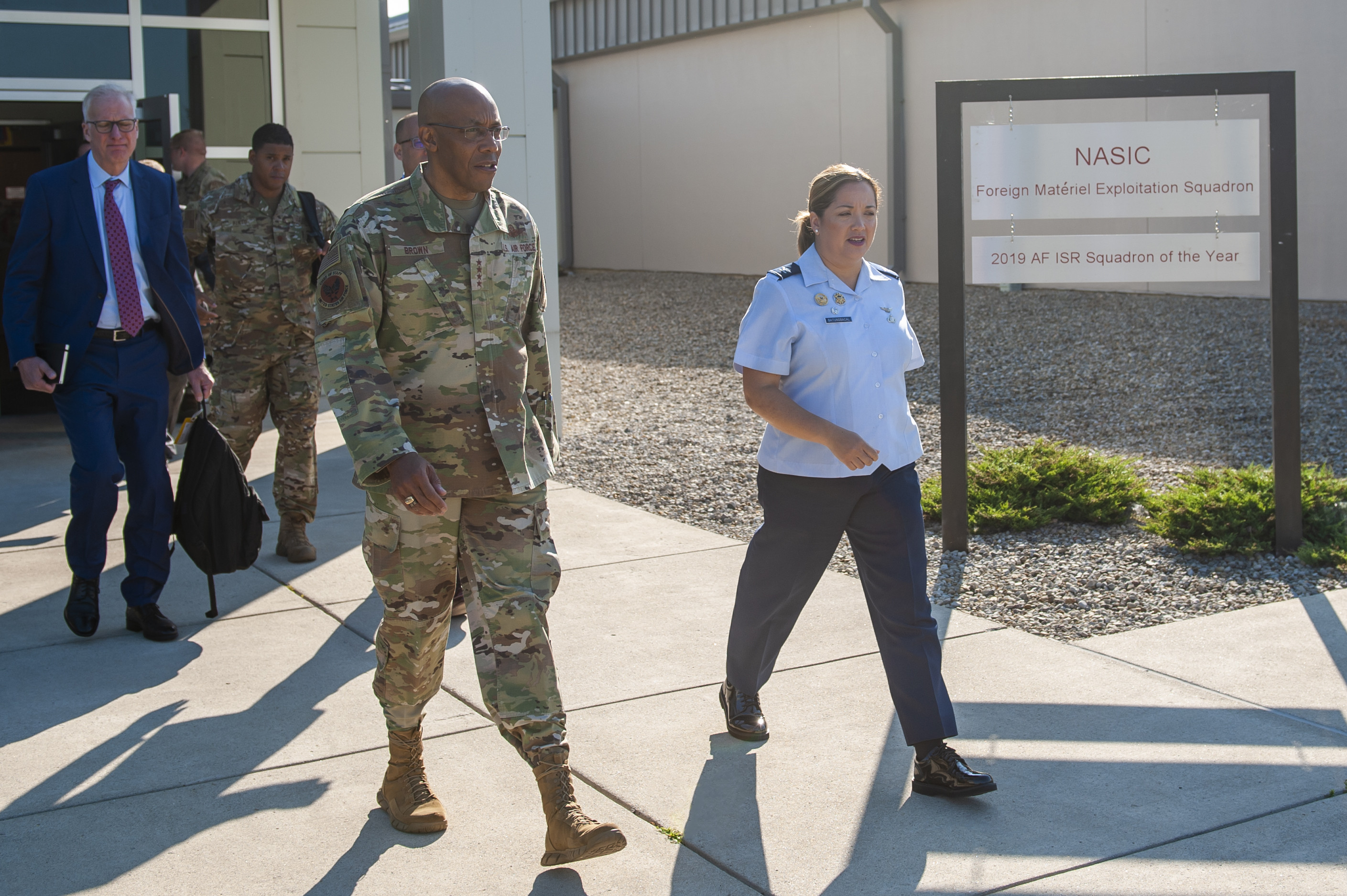 A look back: Gen CQ Brown's last visit to NASIC as CSAF > National Air ...
