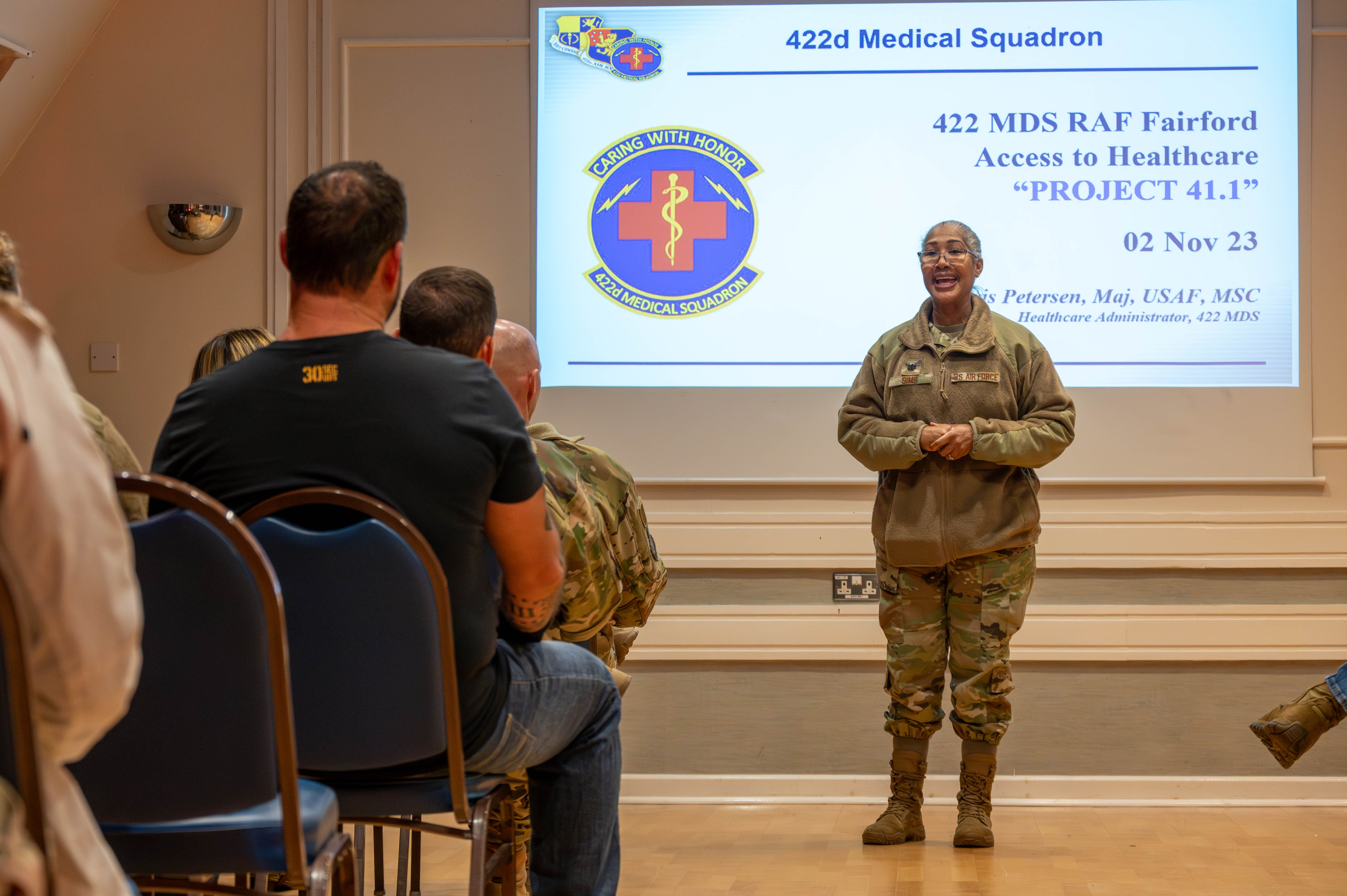 422nd Medical Squadron Launches Project 41.1 > 501st Combat Support ...