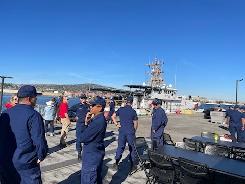 U.S. Coast Guard Cutter Terrell Horne returns to home port following a ...
