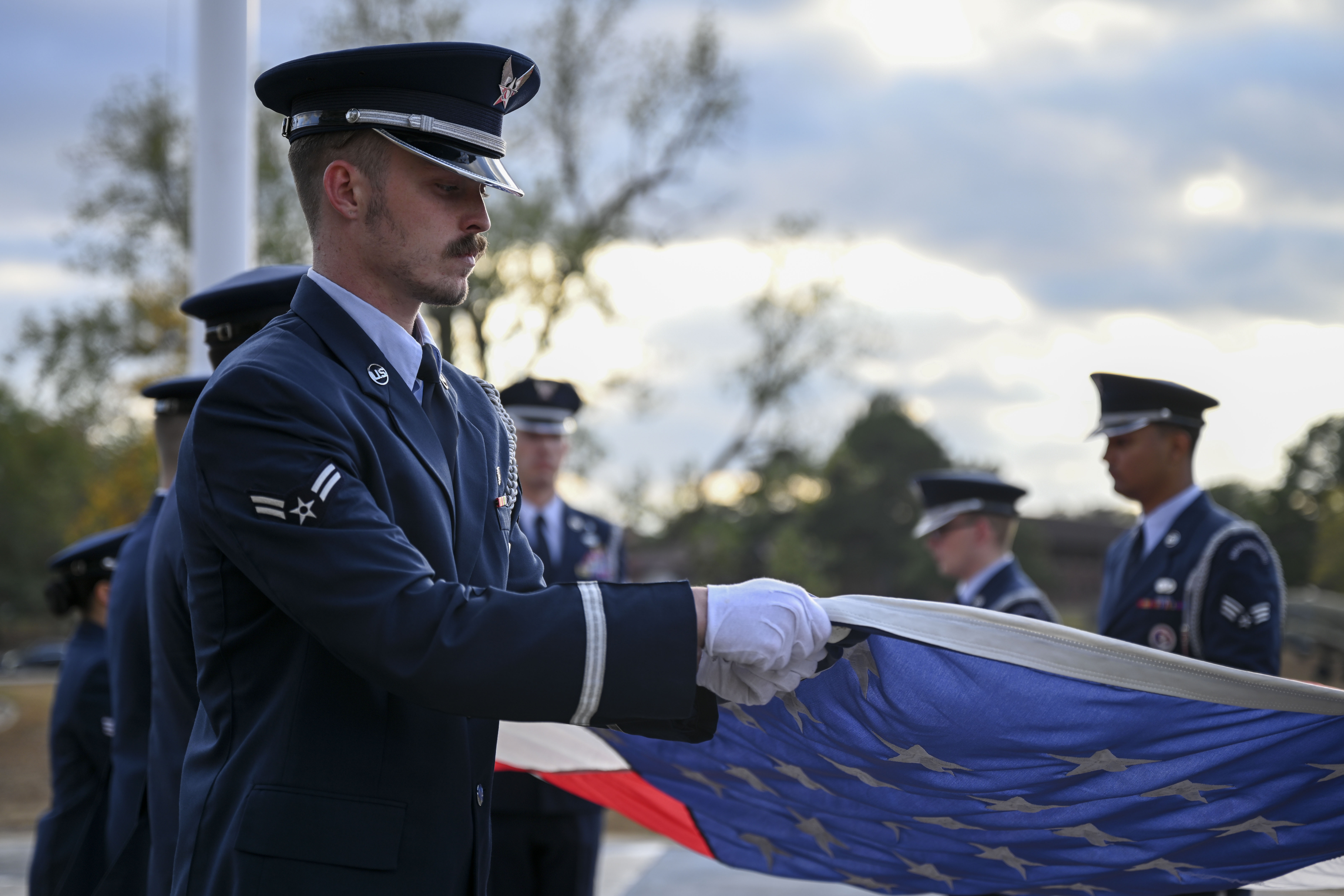19 AW hosts retreat ceremony to honor Veterans > Little Rock Air Force ...