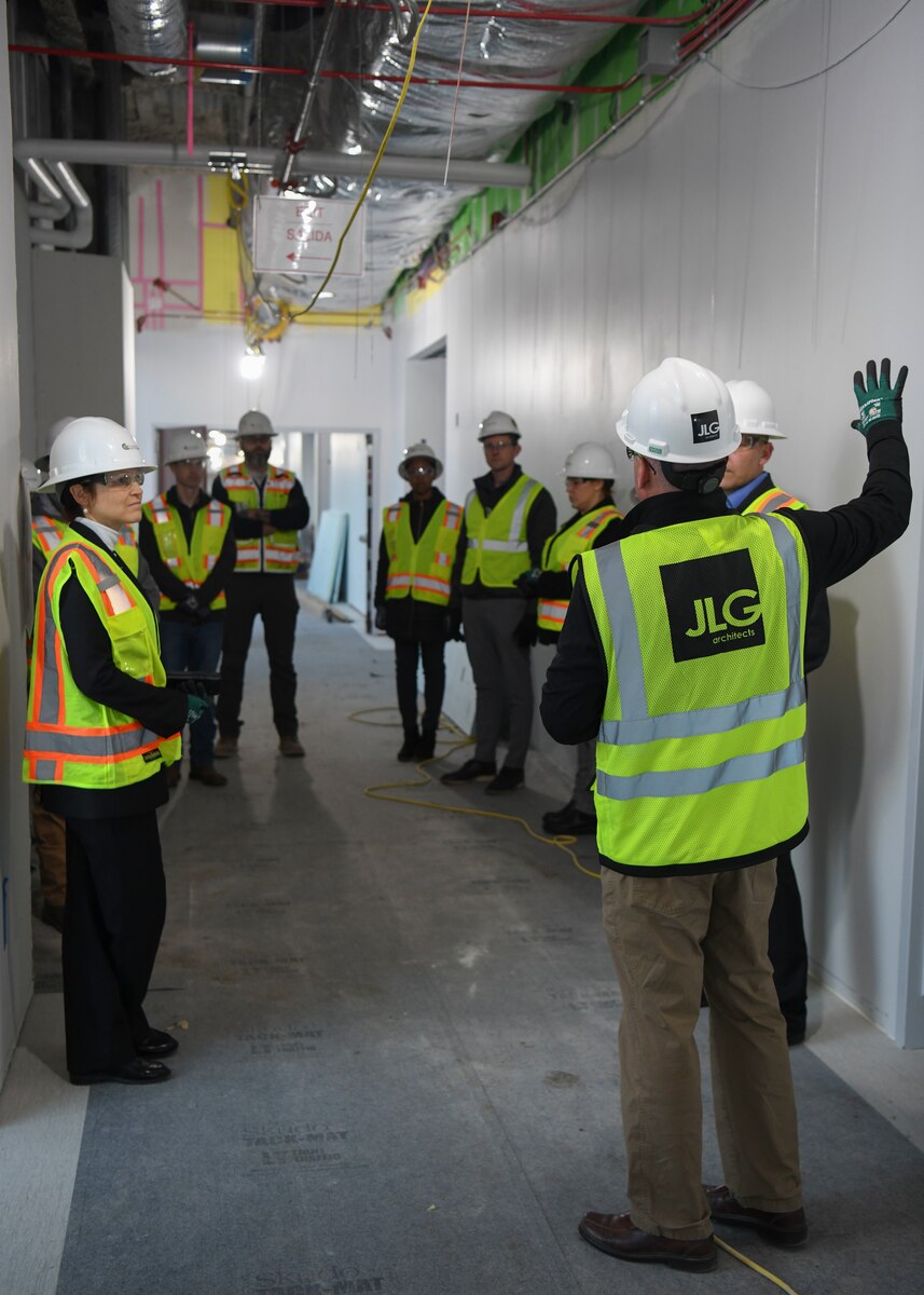 319th Medical Group tours developing Altru Health System medical center ...