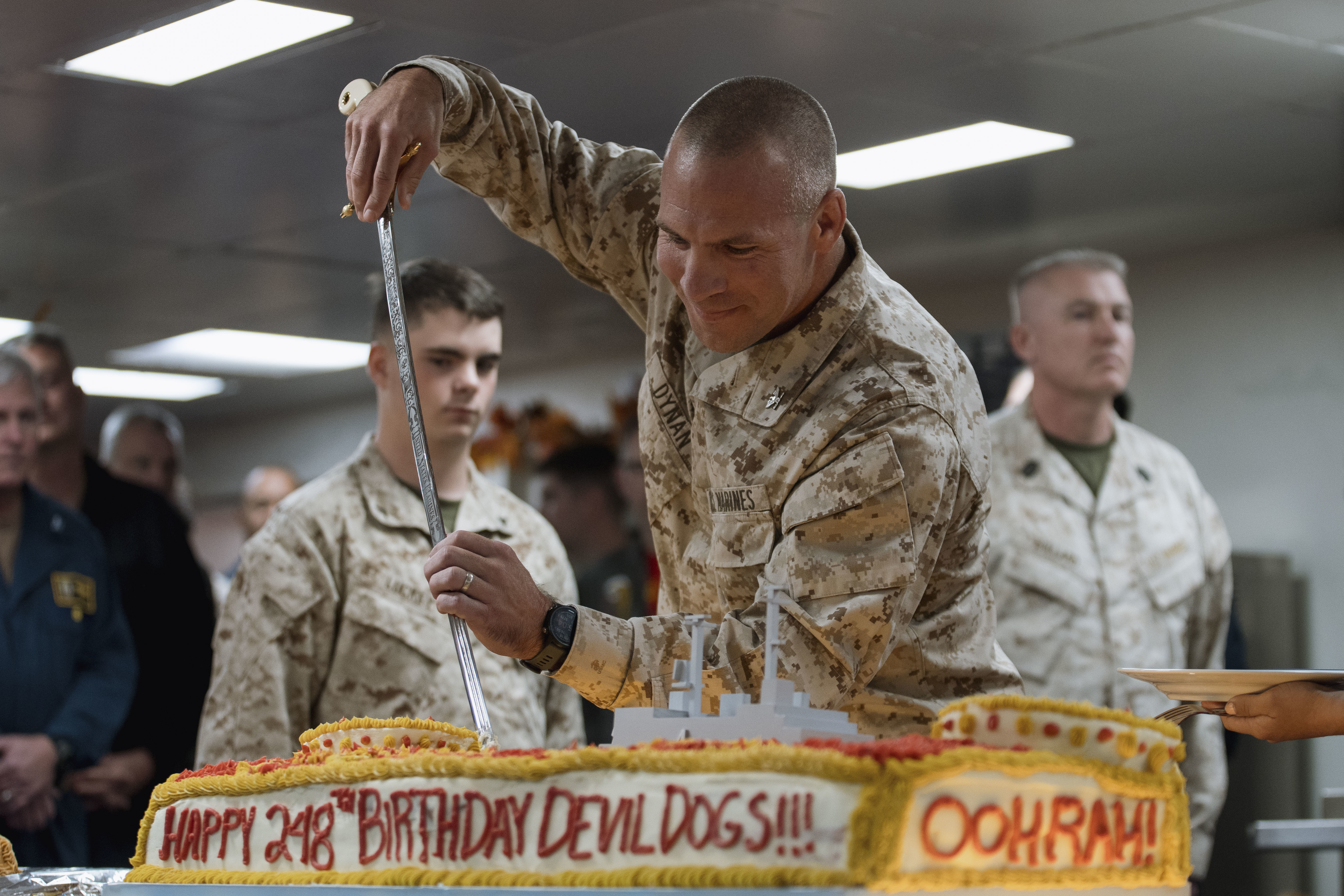 248 Years of Tradition - 15th MEU celebrates Marine Corps Birthday ...
