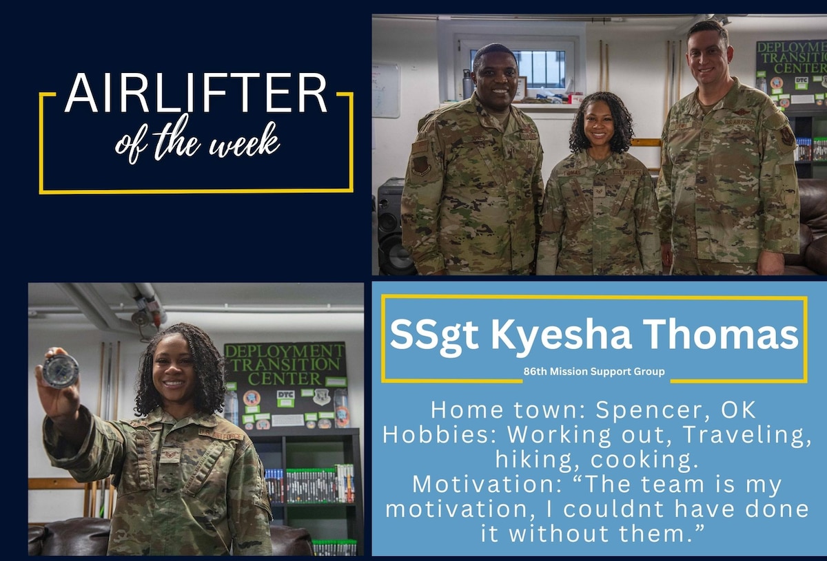 Carrying the 86 MSG > Ramstein Air Base > Display