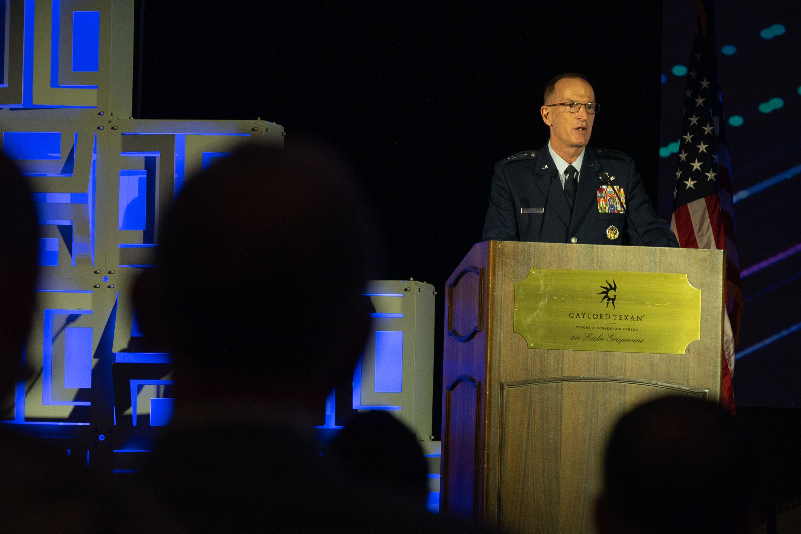 Lt. Gen. John Healy speaks at Airlift/Tanker Association Convention ...