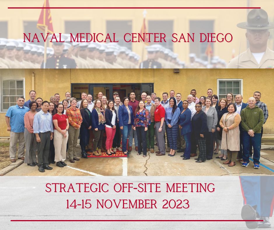 NMCSD leadership tackles key issues at off-site meeting > Navy Medicine ...