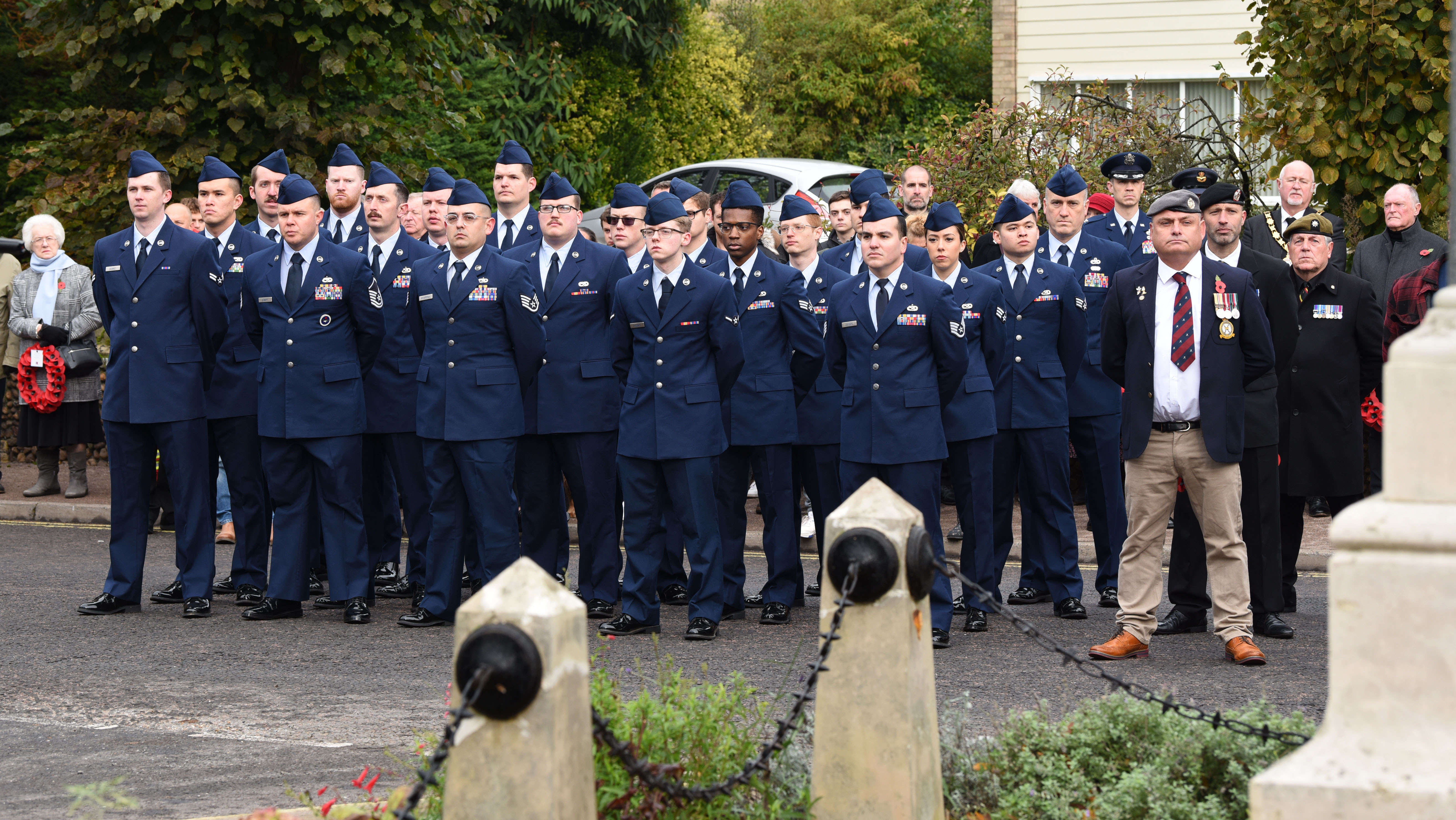 Team Mildenhall honors fallen on Remembrance Sunday > Royal Air Force Mildenhall > RAF ...