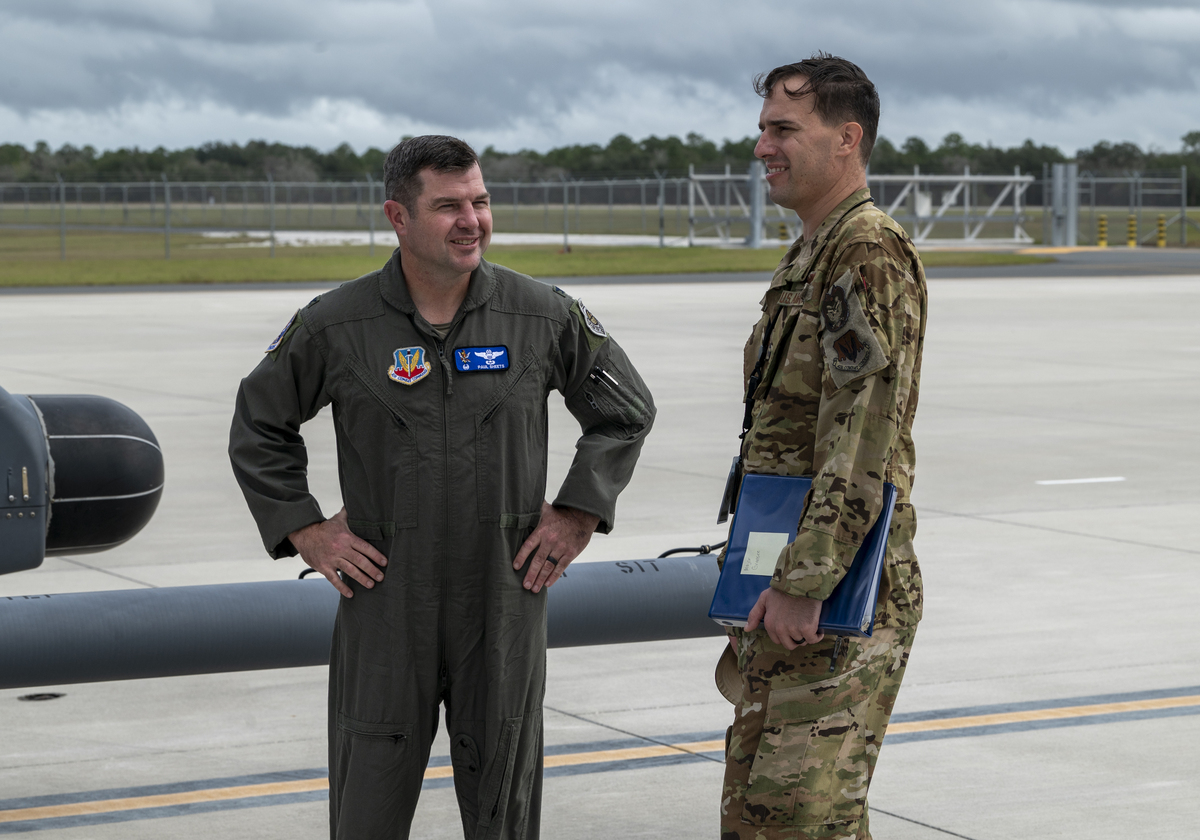 23rd Wing leadership visits contingency location during exercise Mosaic ...