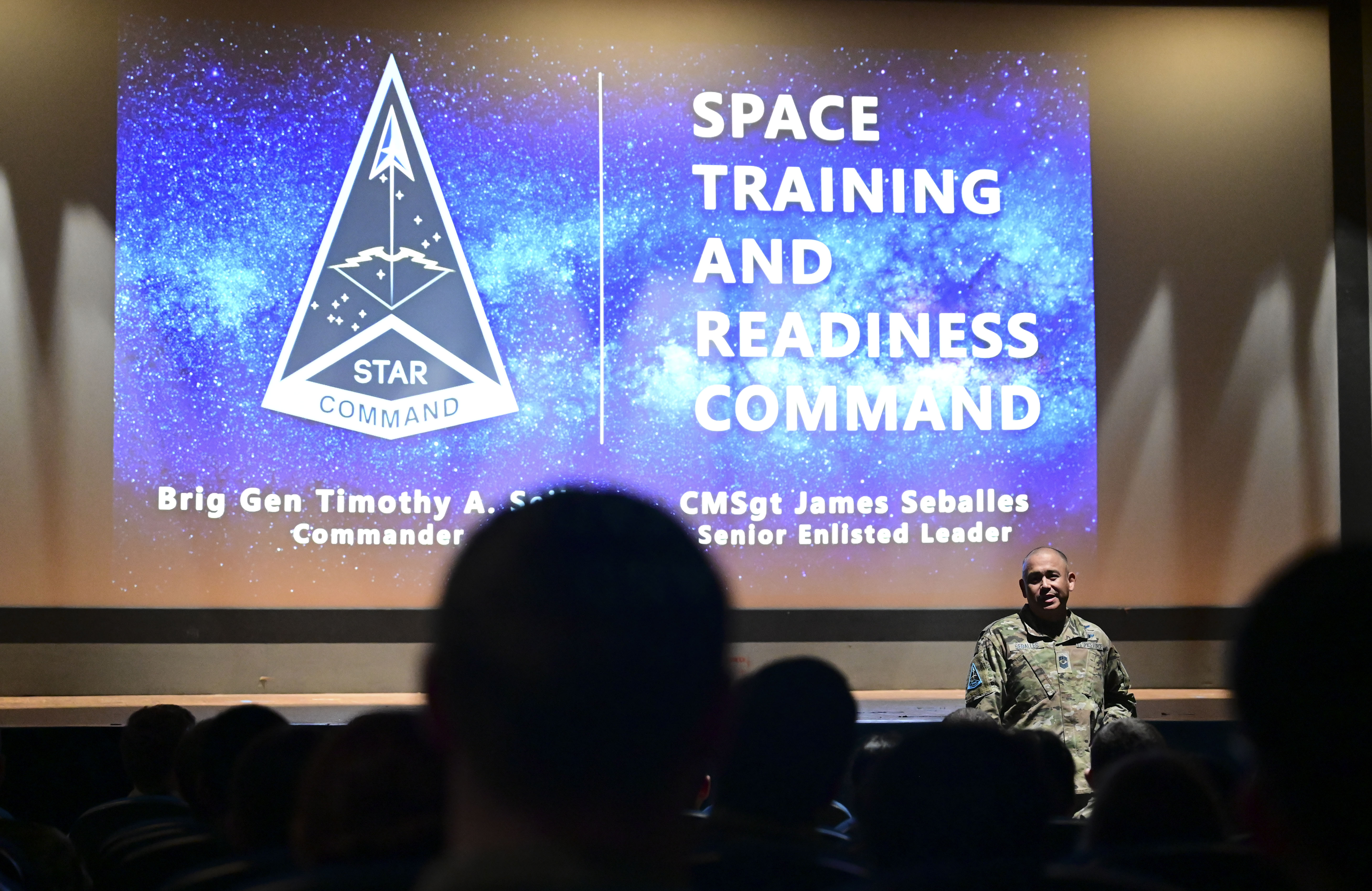 Leaders from STARCOM visit Goodfellow > Space Training and Readiness ...