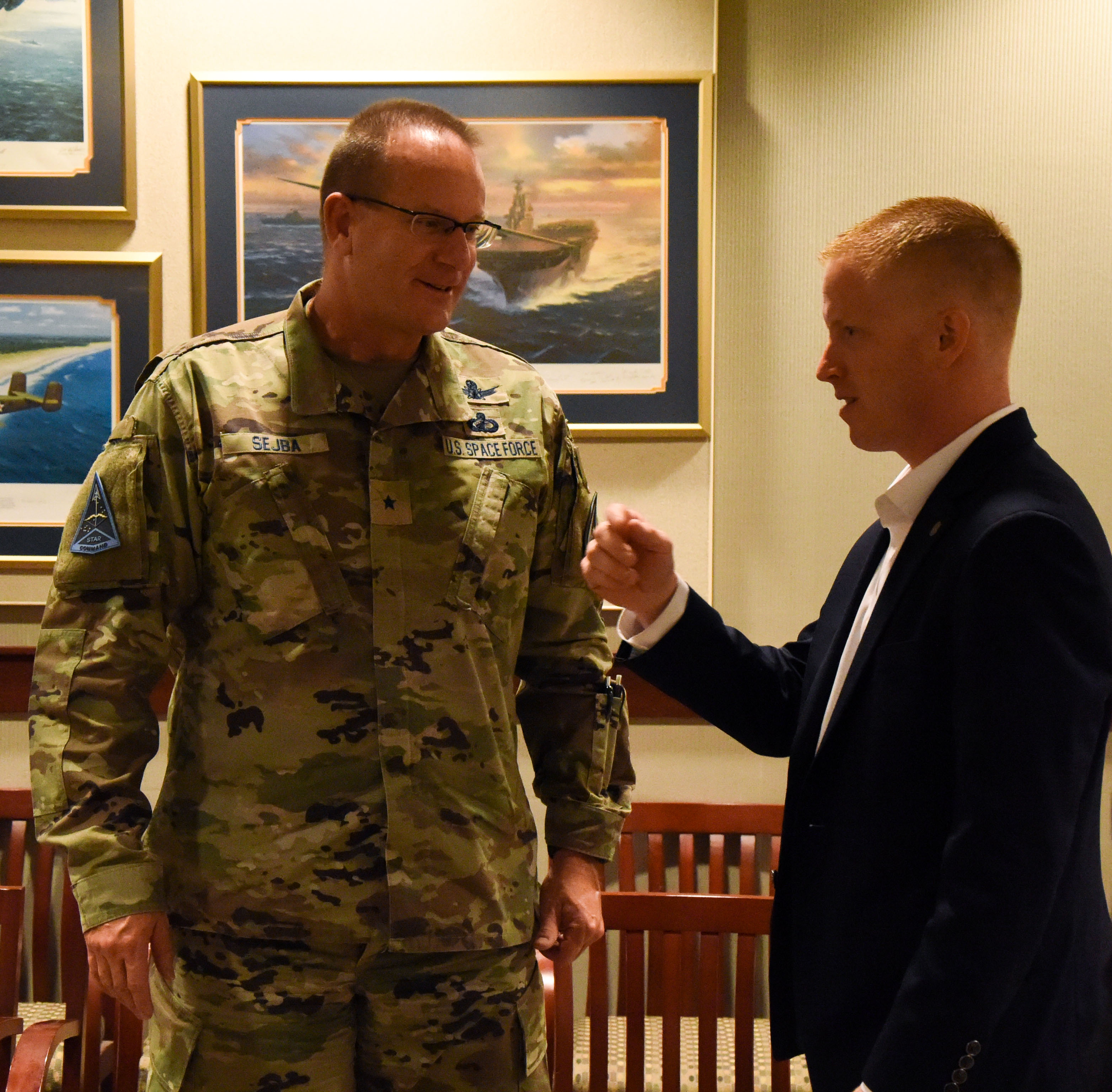 Leaders from STARCOM visit Goodfellow > Space Training and Readiness ...