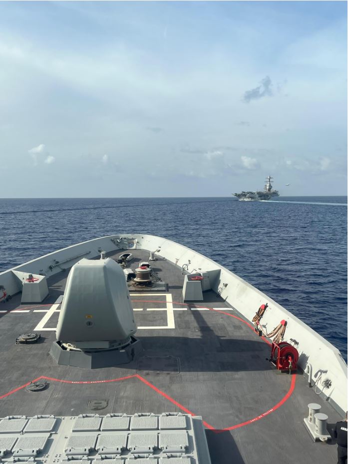 Gerald R. Ford Carrier Strike Group teams up with ESPS Méndez Núñez for ...