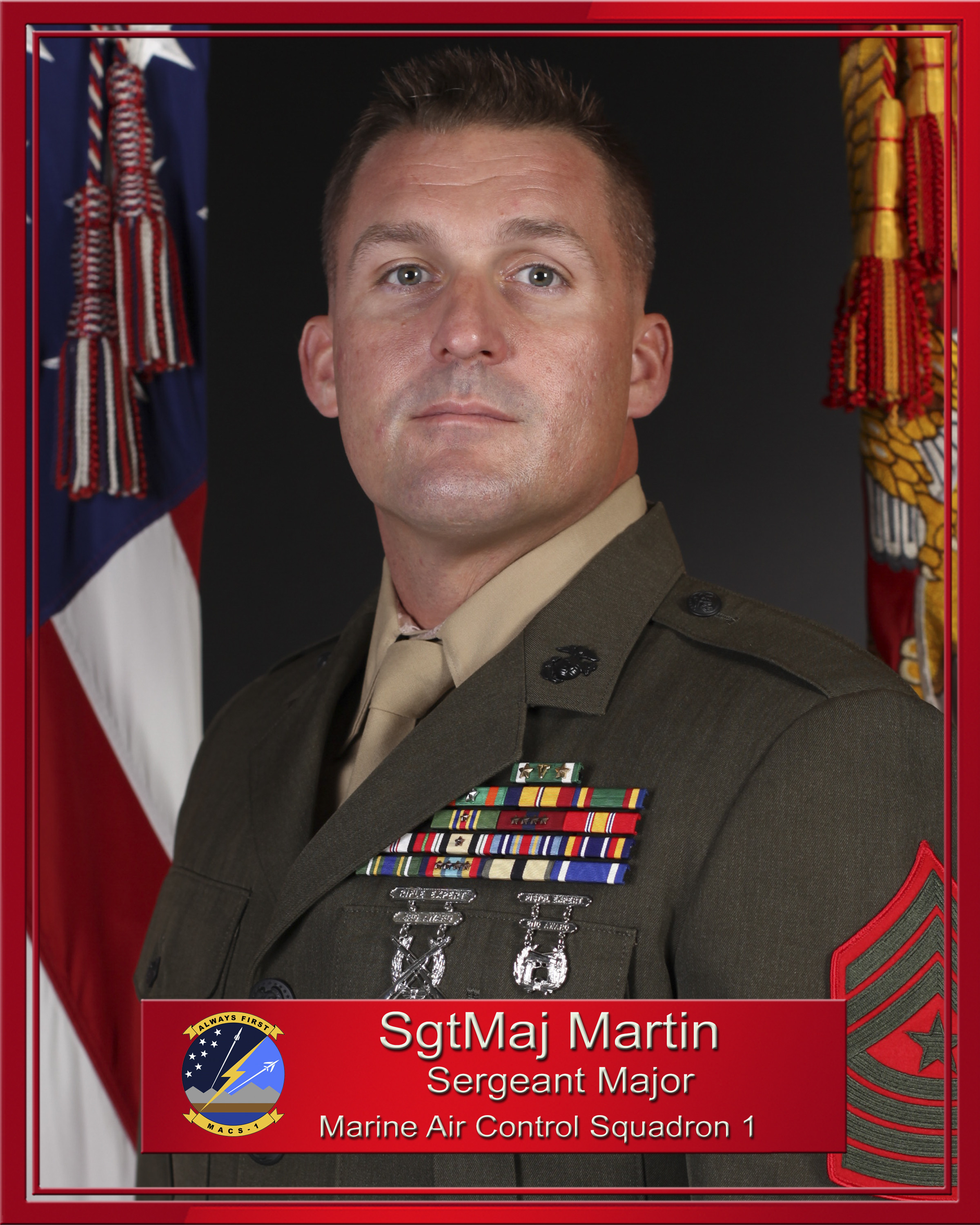 Sergeant Major Zachariah T. Martin > 3rd Marine Aircraft Wing > Biography