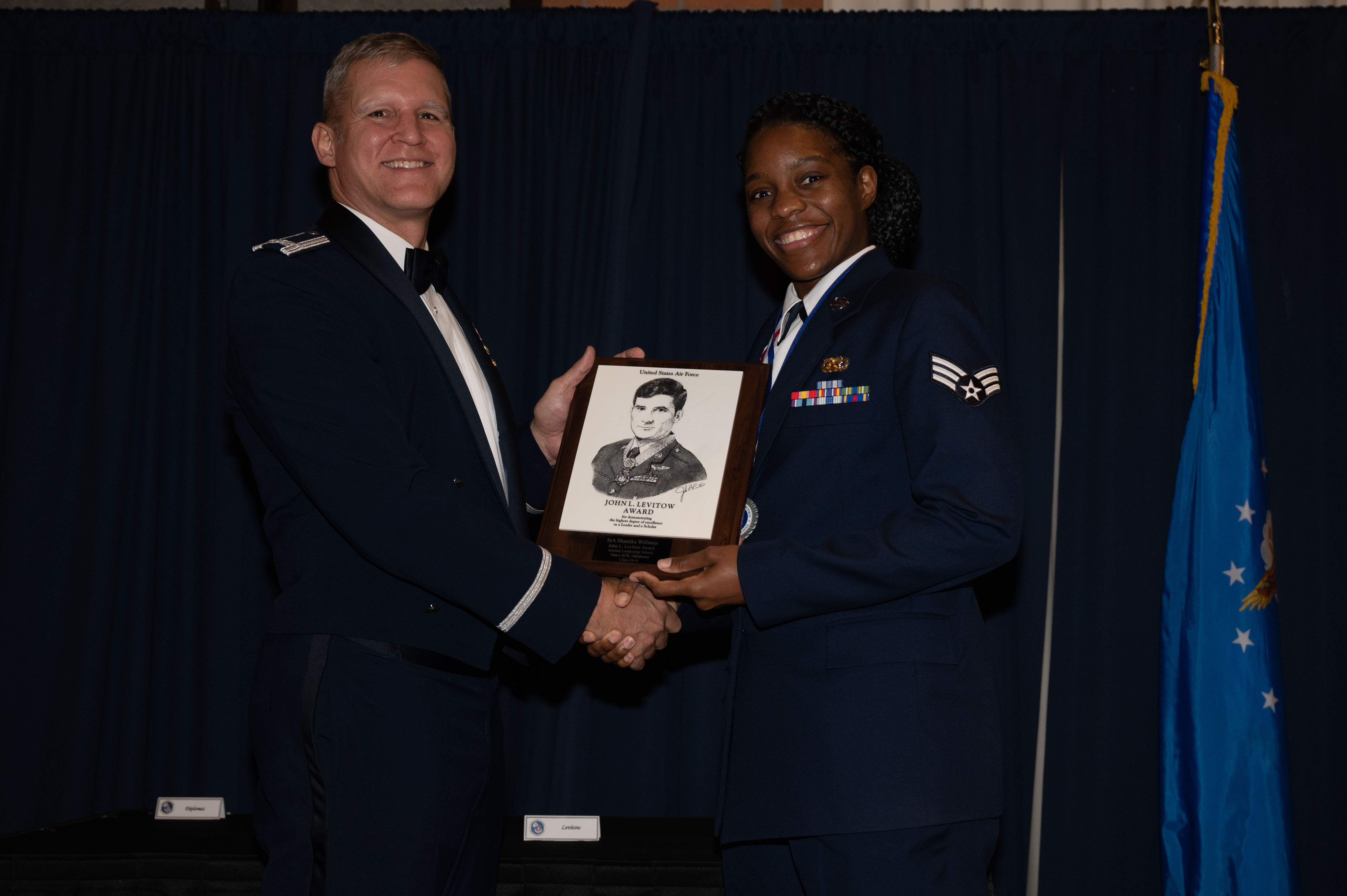 Sixteen senior airmen graduate from Airman Leadership School Class 24-A ...