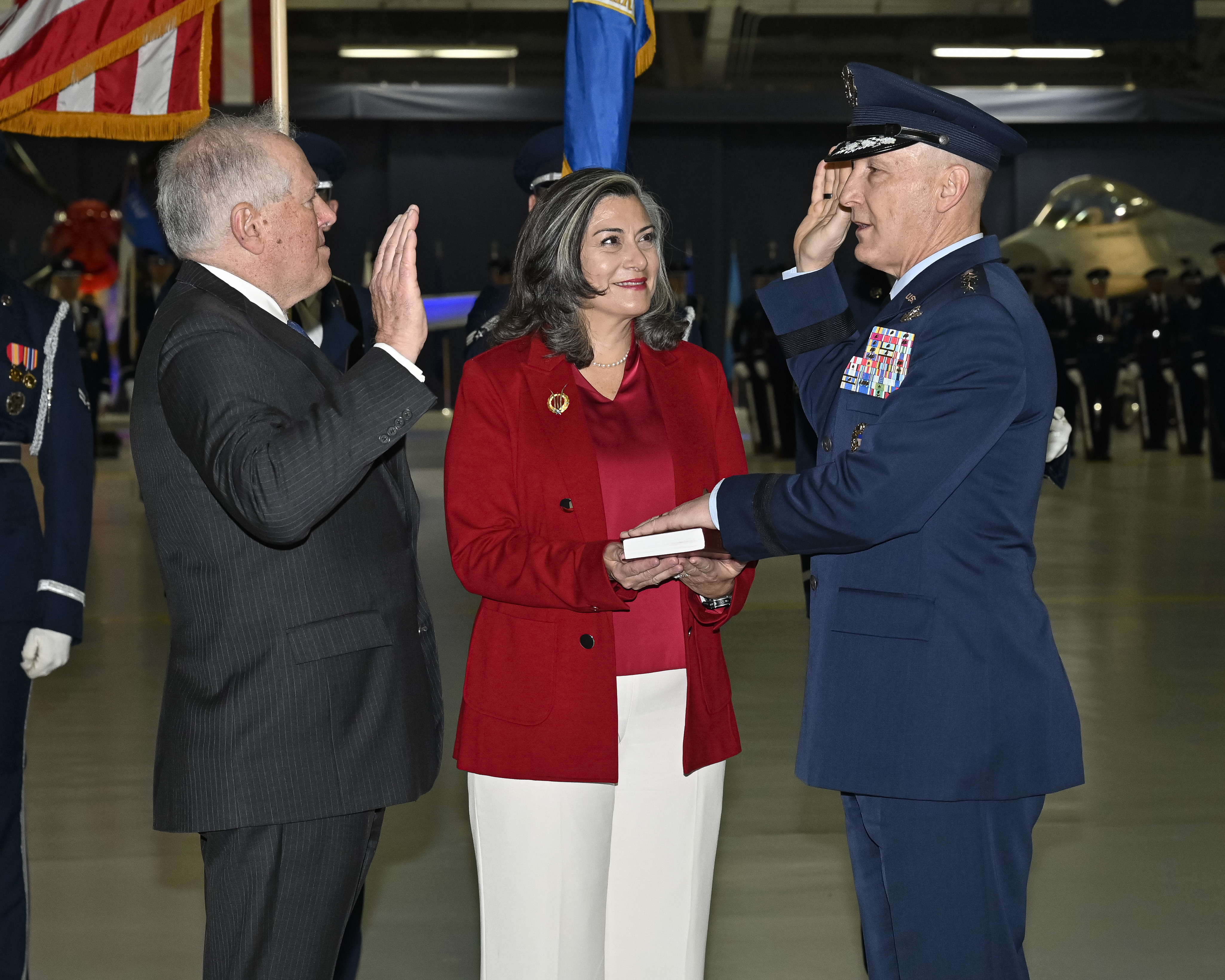 Allvin formally welcomed as 23rd Air Force Chief of Staff > Joint Base ...