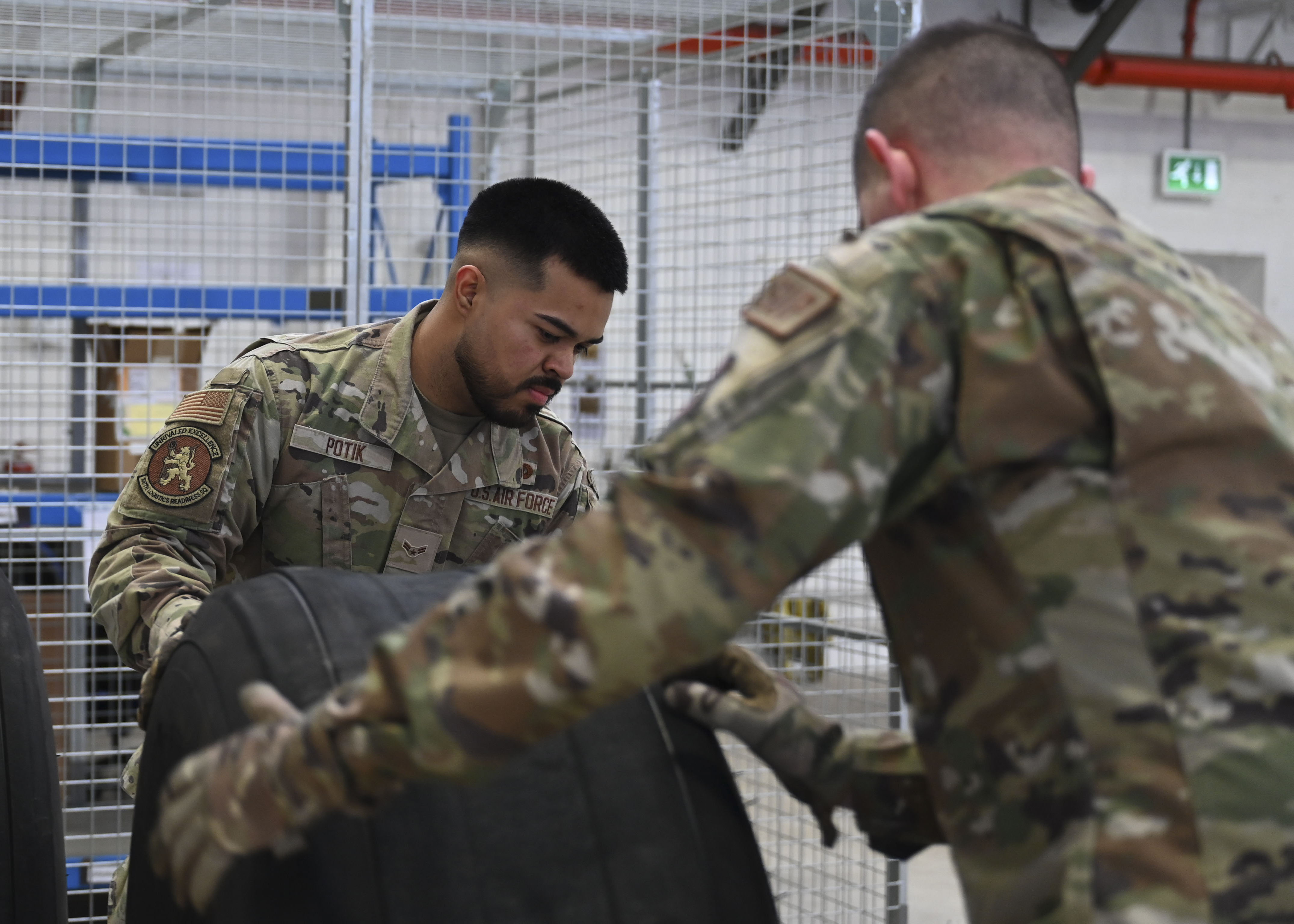 Team Mildenhall 100th LRS Airmen provide support across the ...