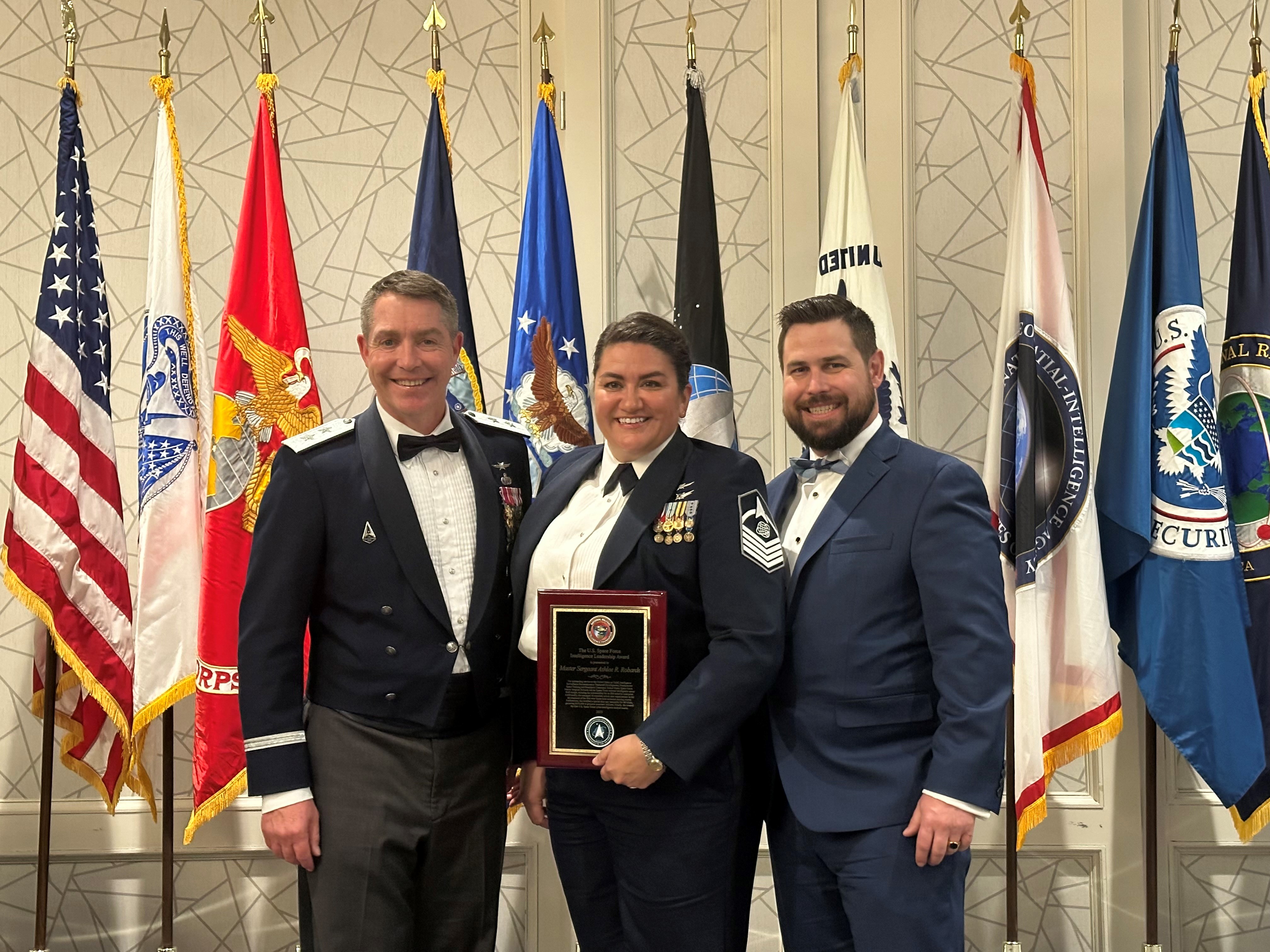 Starcom Guardian Recognized As Inaugural Recipient Of Ussf Intelligence Leadership Award Space