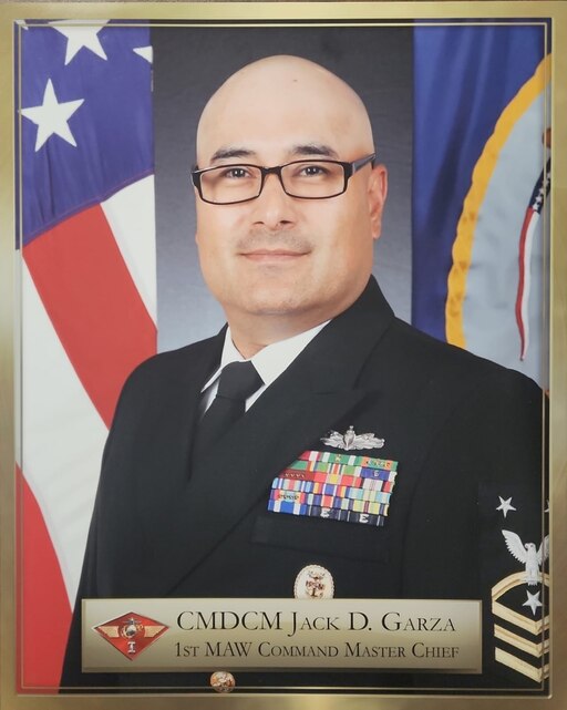 Command Master Chief (SW) Jack D. Garza > 1st Marine Aircraft Wing > Biography