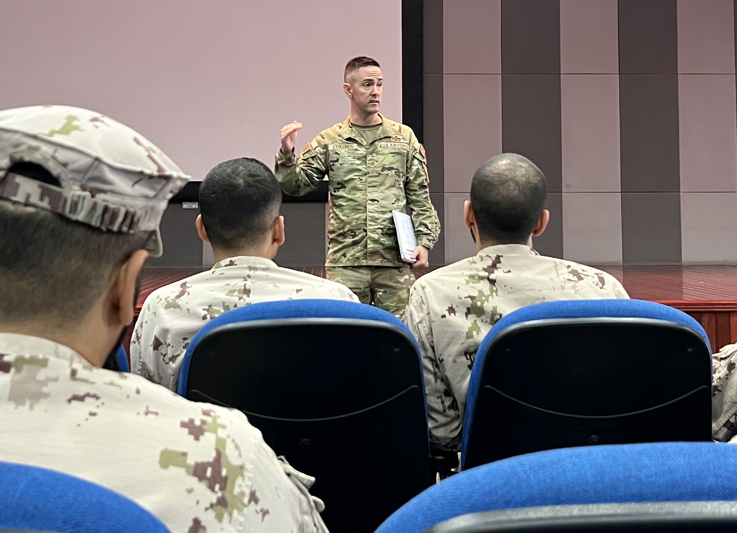 Military training team travels to UAE for PME > Air University (AU ...