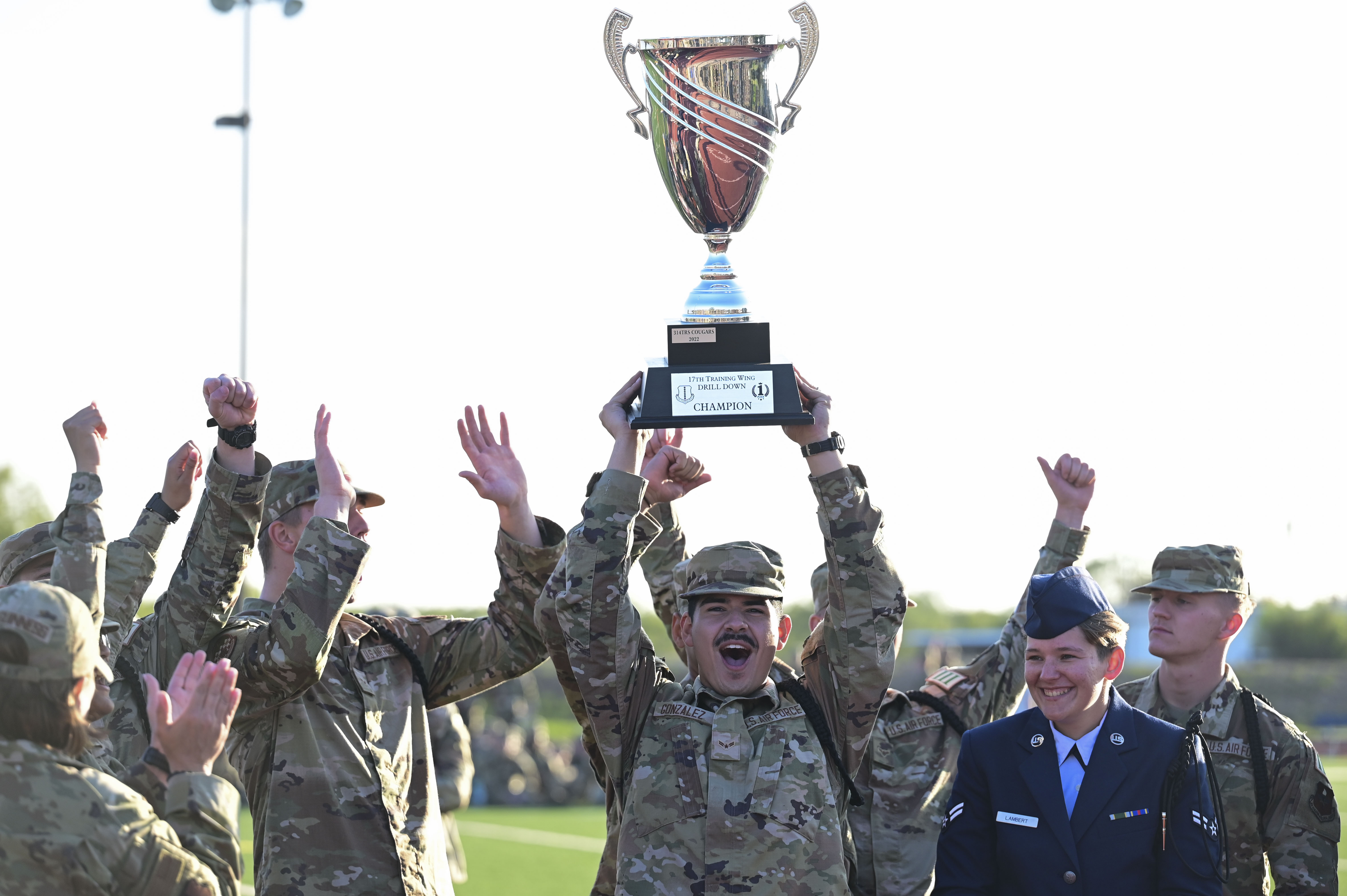 17 TRW partners with ASU ROTC for Drill Down > Goodfellow Air Force ...