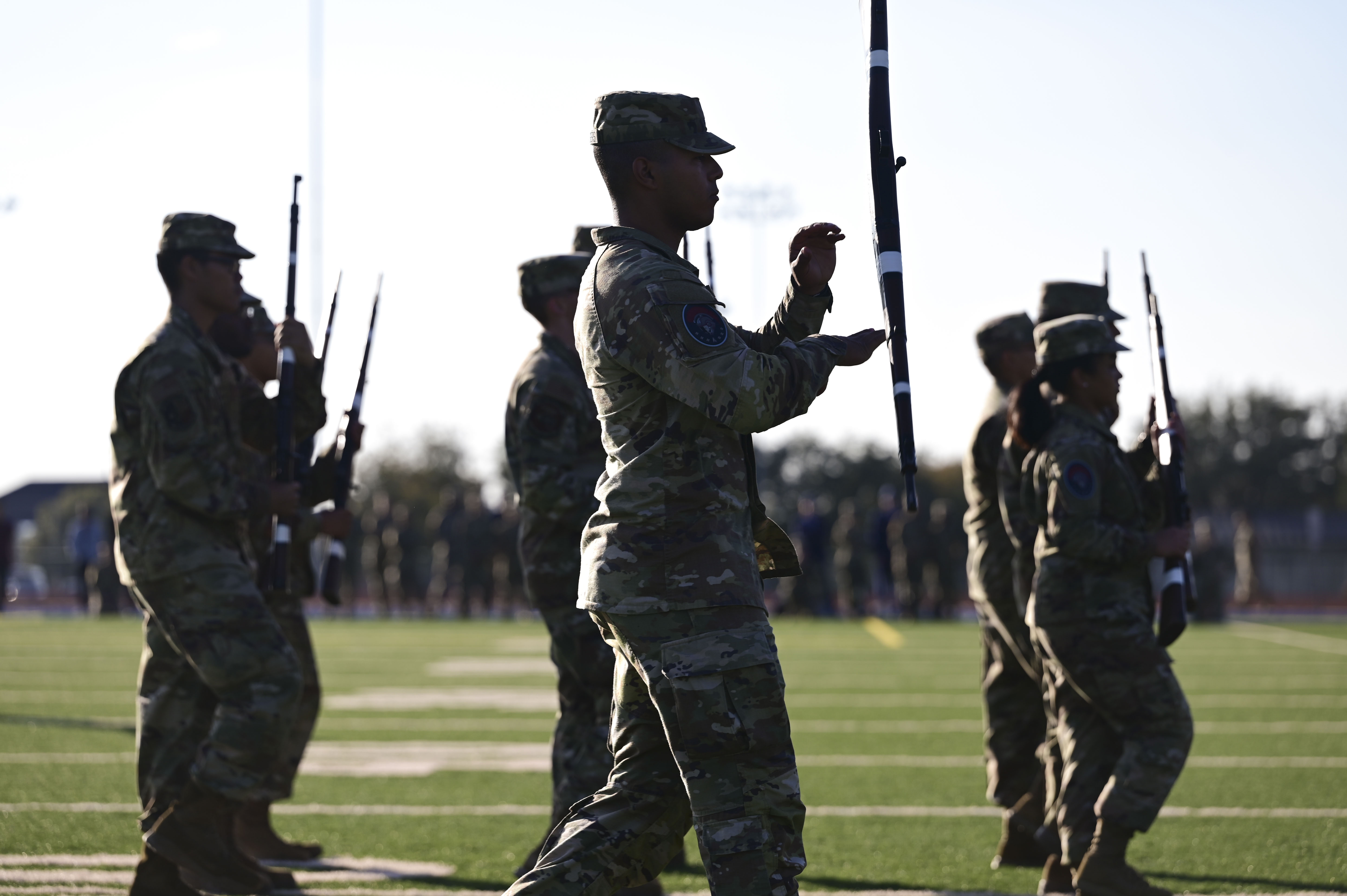 17 TRW partners with ASU ROTC for Drill Down > Goodfellow Air Force ...