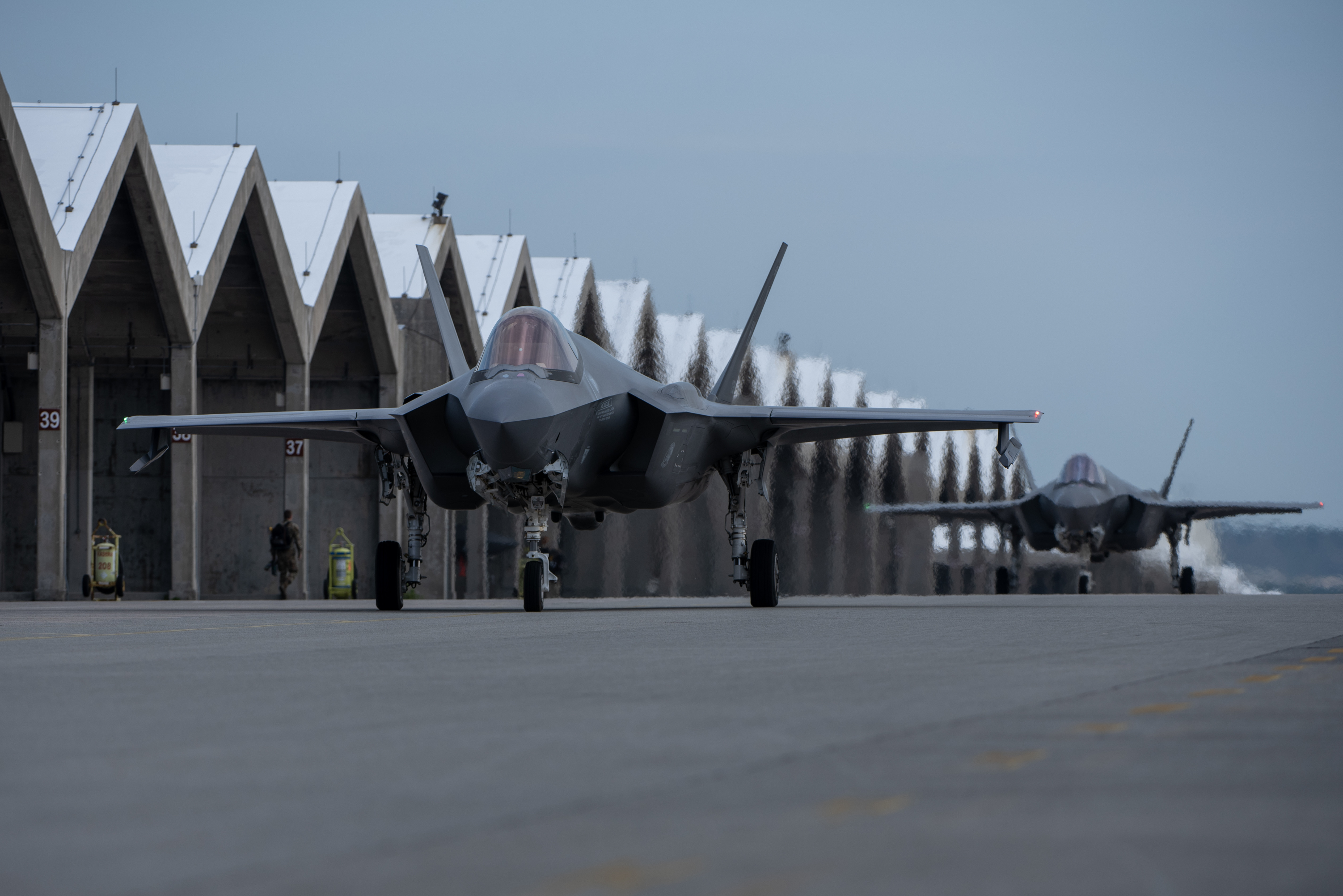 United in Strength: aircraft line runway at Kadena > Pacific Air Forces ...