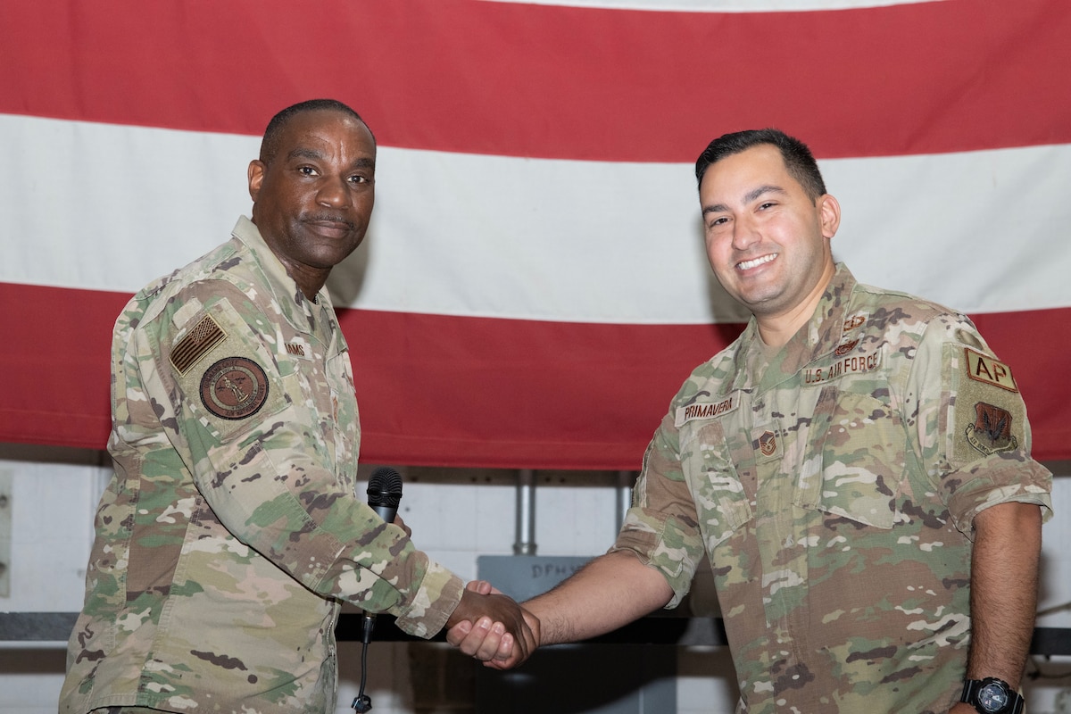 Command Chief Master Sgt. Maurice L. Williams Visits 177th Fighter Wing ...