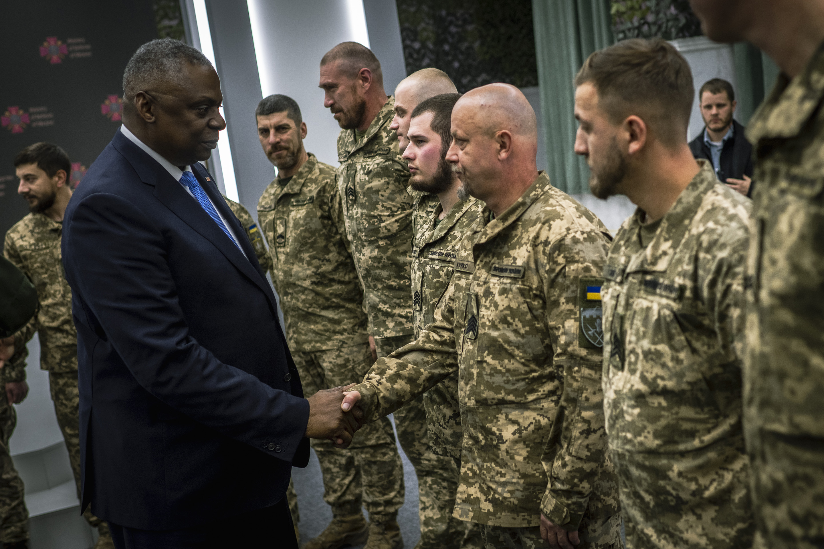 Austin Kicks Off Meeting on Ukraine Defense > U.S. Department of War ...