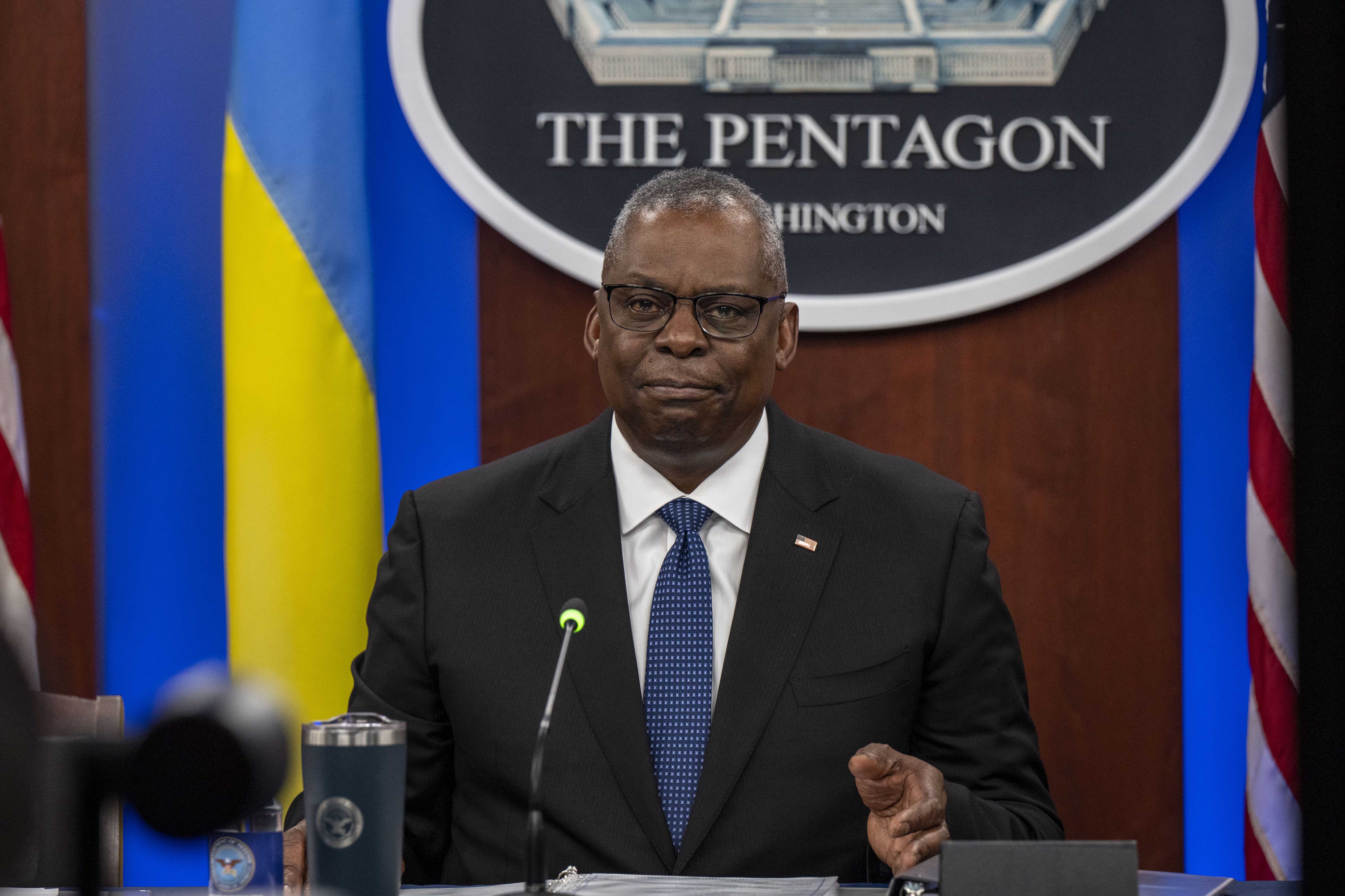 Austin Kicks Off Meeting on Ukraine Defense > U.S. Department of War ...