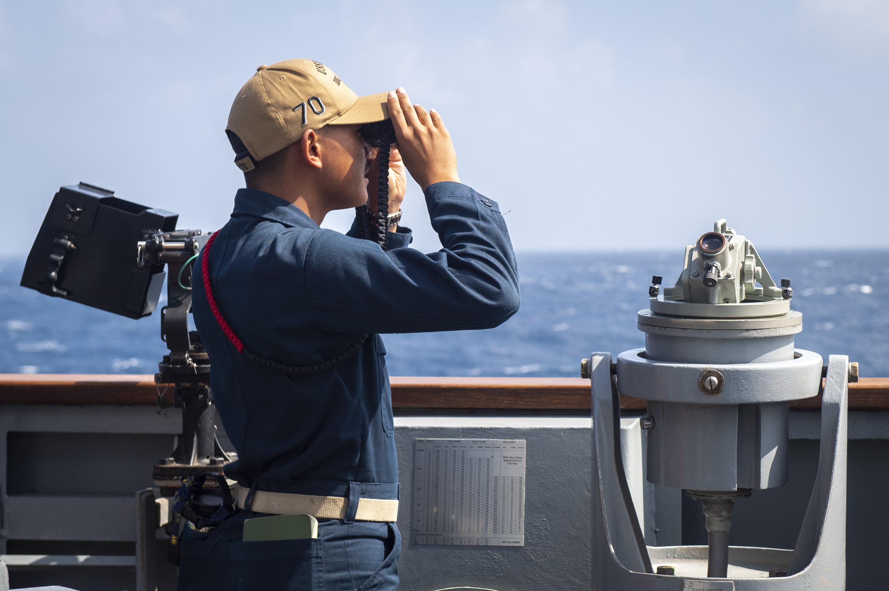 U.S. Navy Destroyer Conducts Freedom of Navigation Operation in the ...