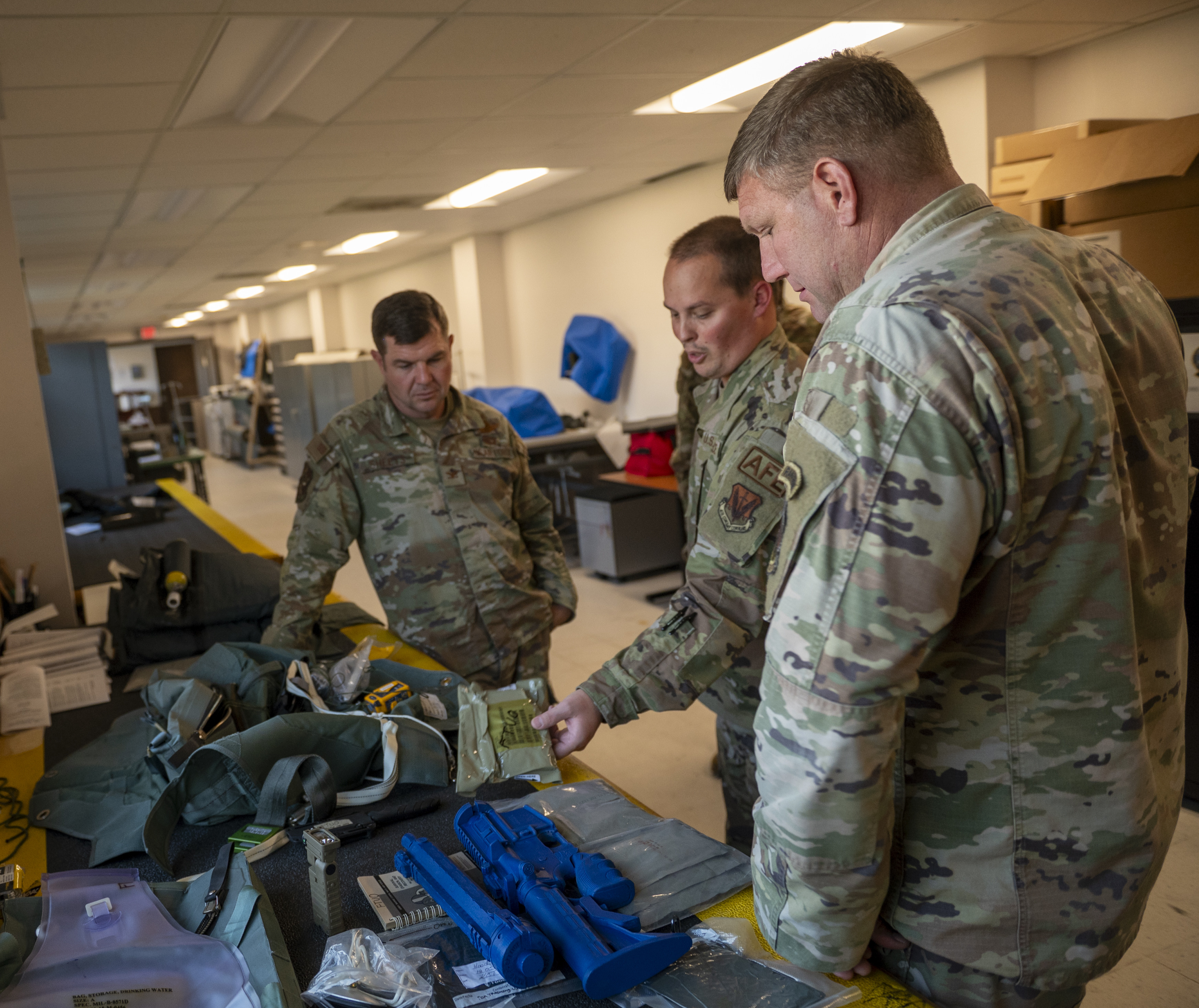 23rd Wing commander visits 23rd OSS Air Flight Equipment shop > Moody ...