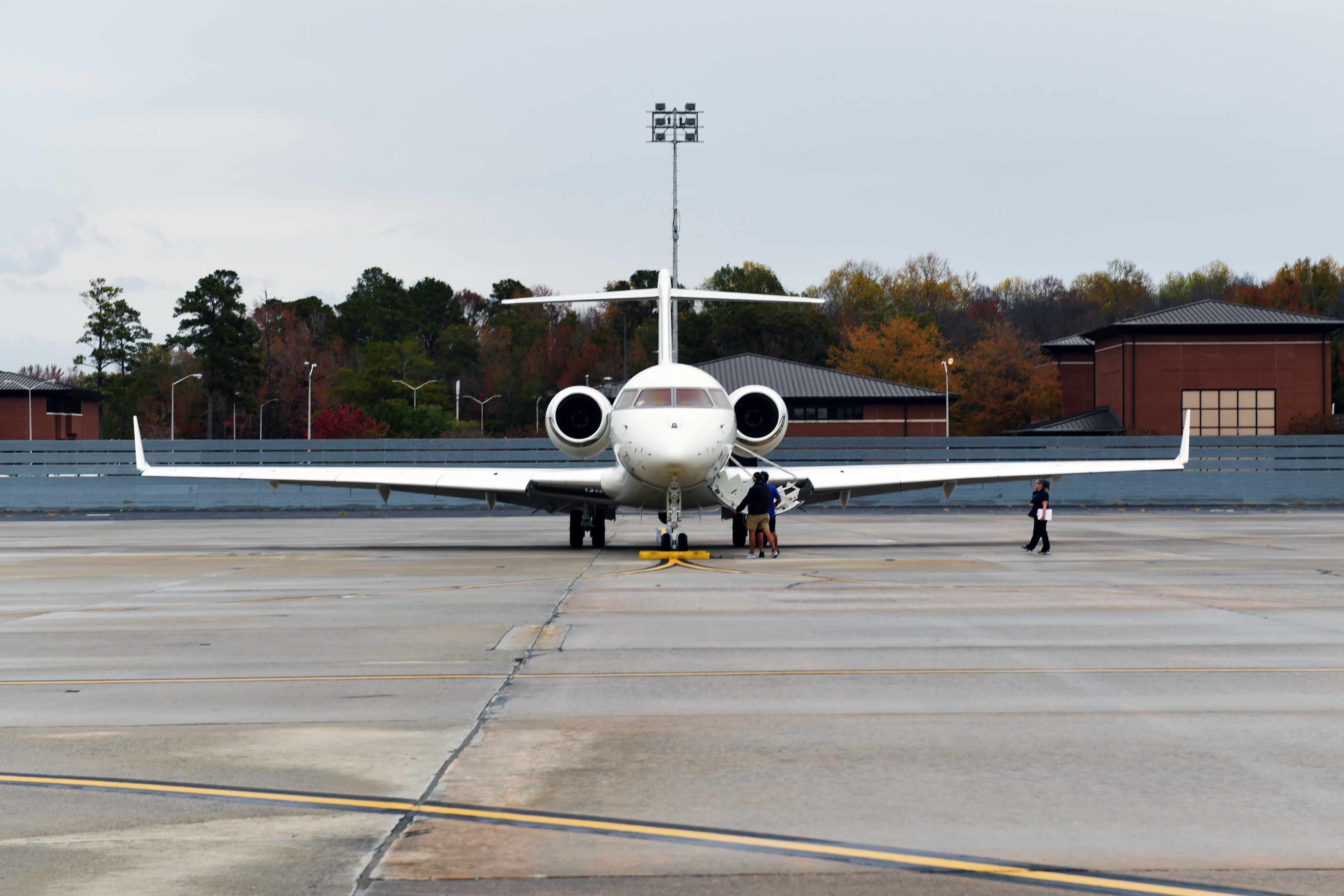 Robins AFB takes delivery of second new E-11A BACN aircraft > Eglin Air ...
