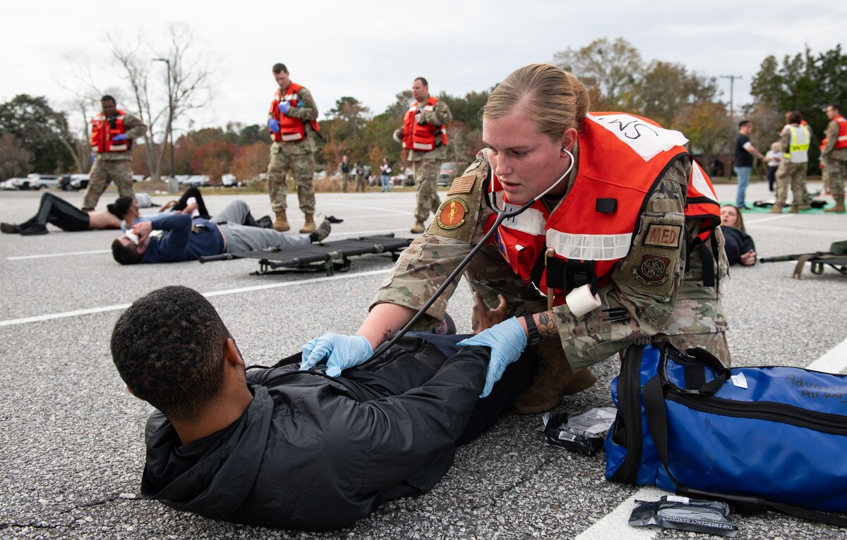 Care during crisis: 628th MDG conducts Ready Eagle II exercise > Air ...