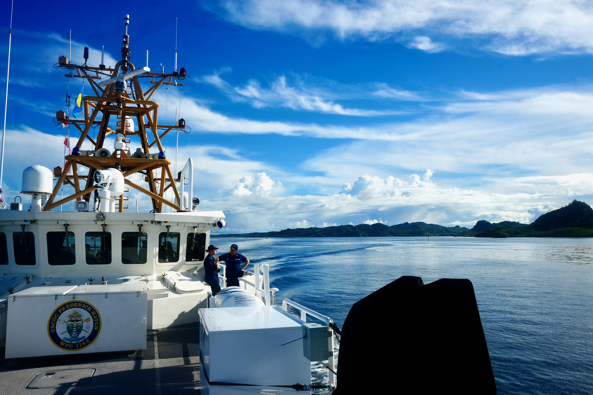 USCGC Frederick Hatch concludes historic patrol with engagements in the ...
