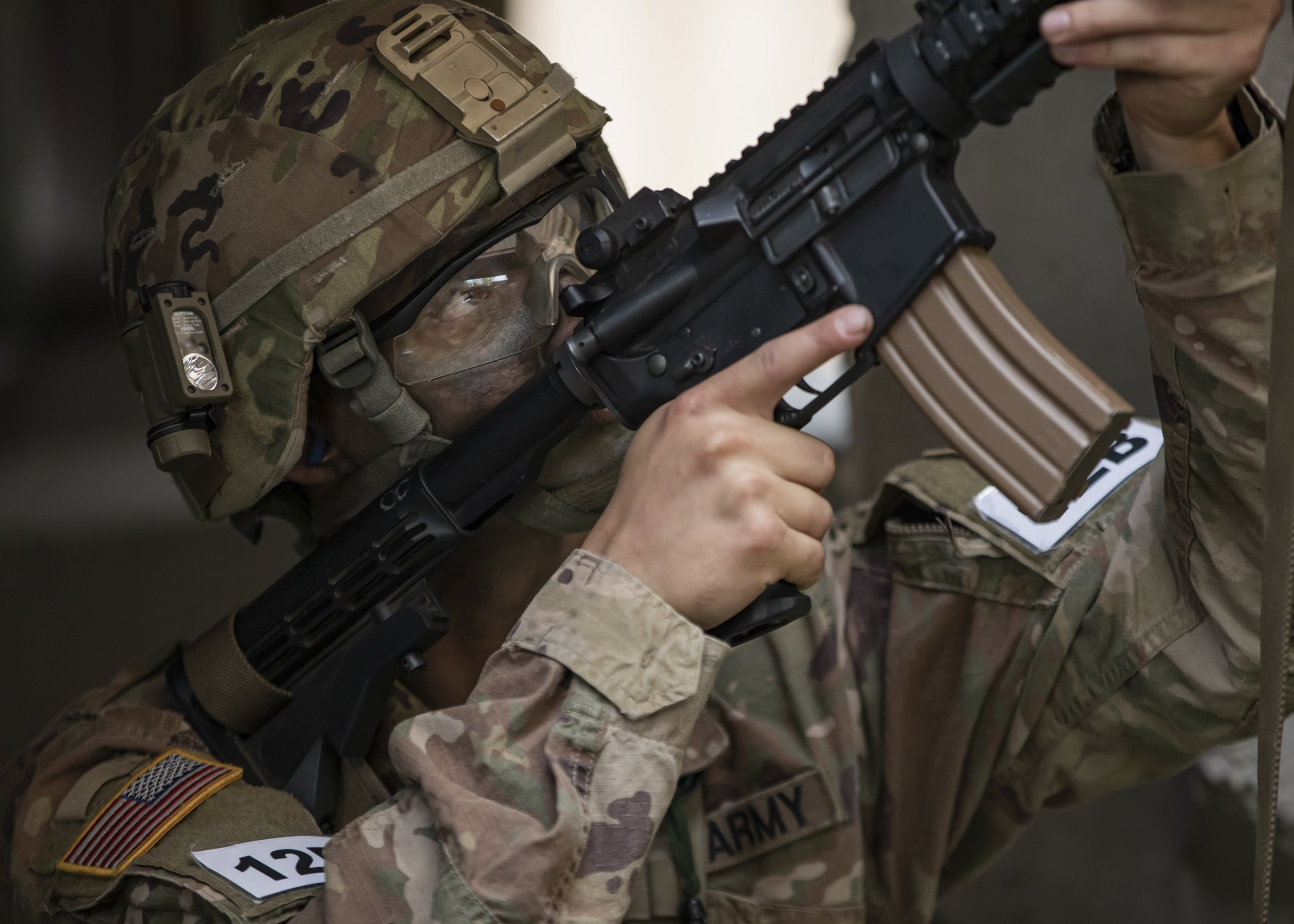 U.S. Army Reserve Sgt. James Ranstead, representing the 807th Medical ...