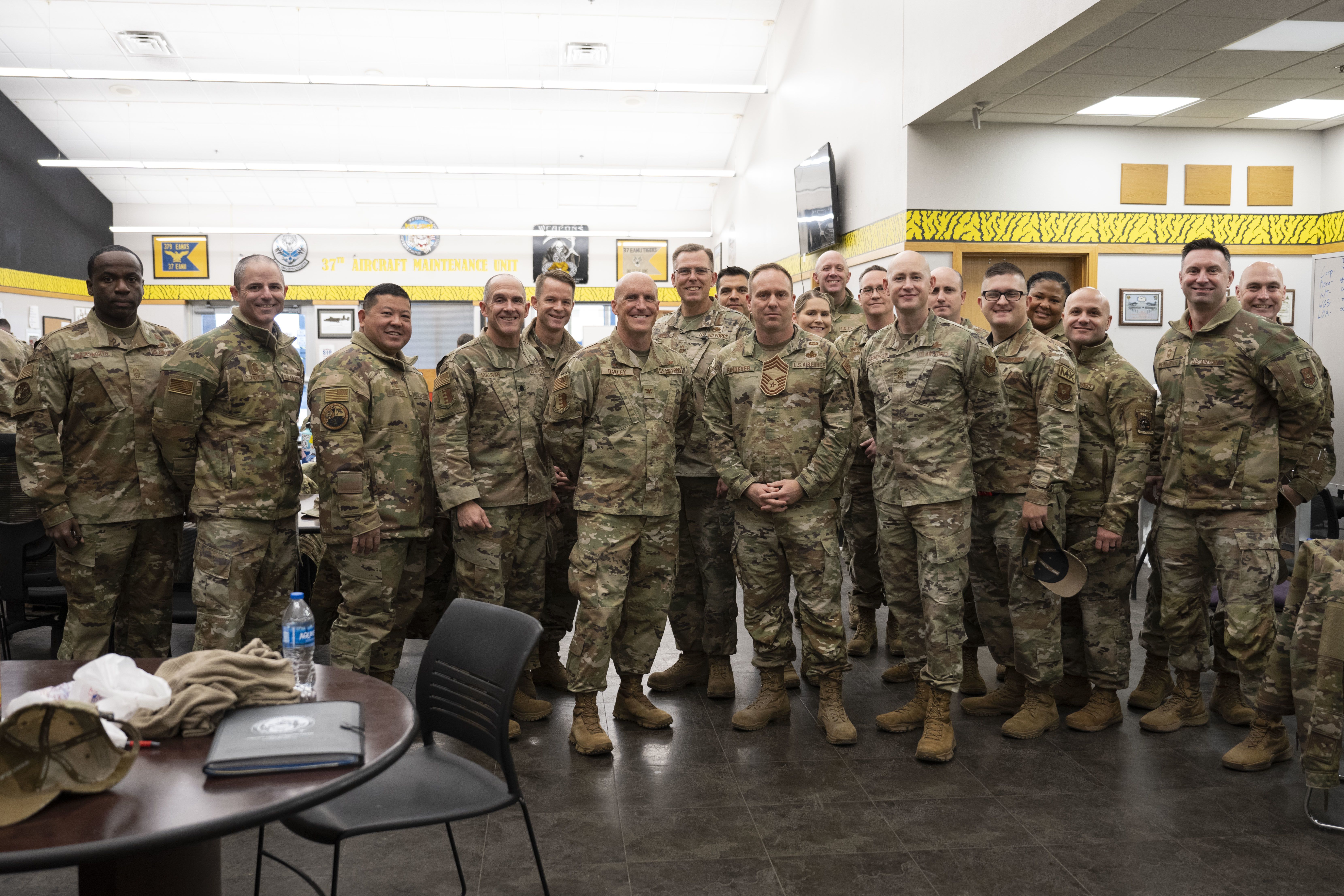 Chief master sergeant selects recognized during selection tour ...