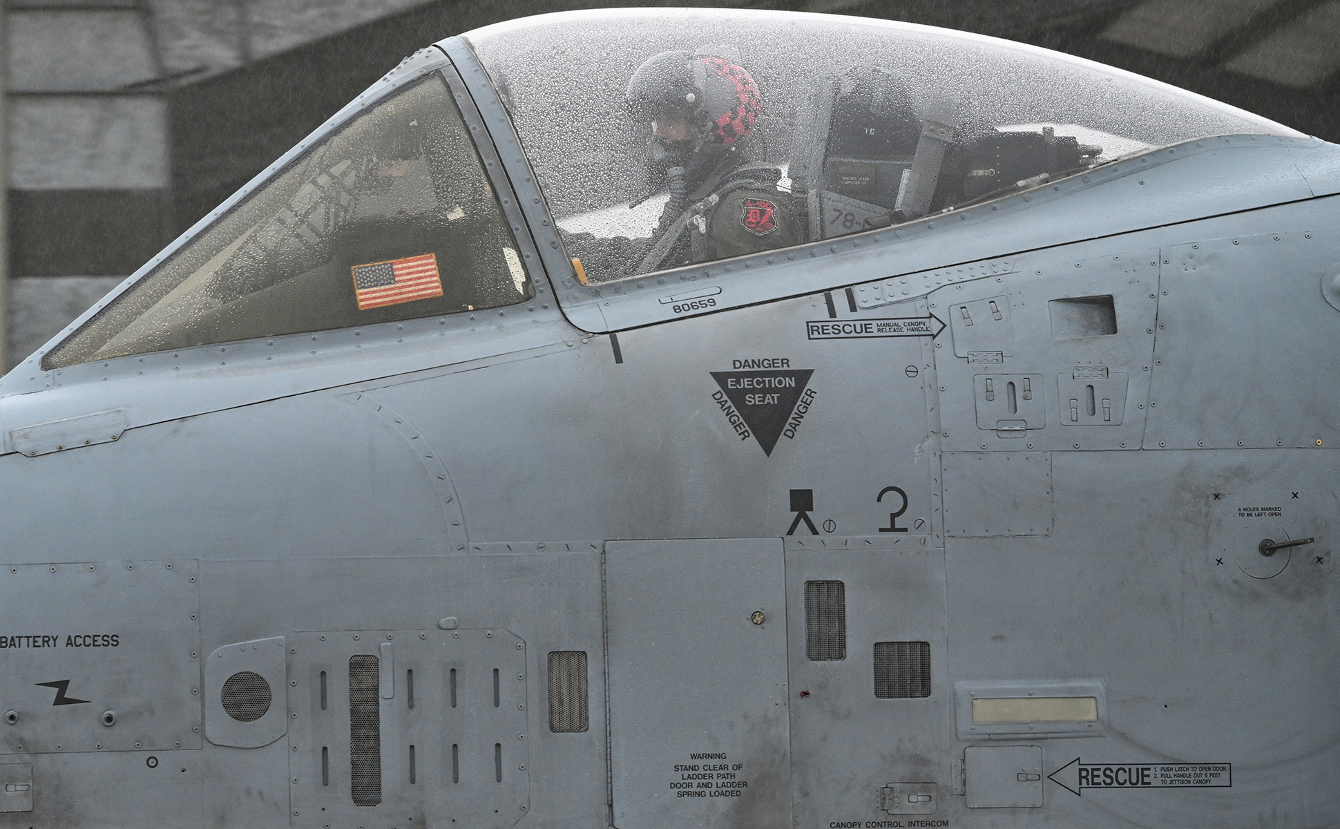 A-10 all-weather training