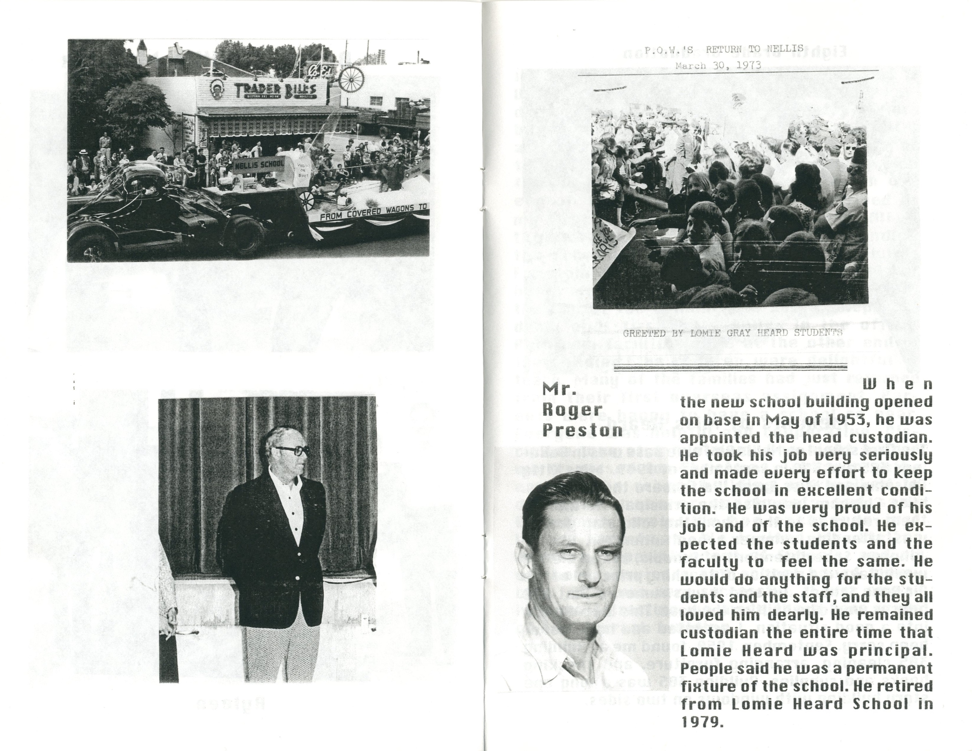 Lomie G. Heard Faculty and Staff > Nellis Air Force Base > Article Display