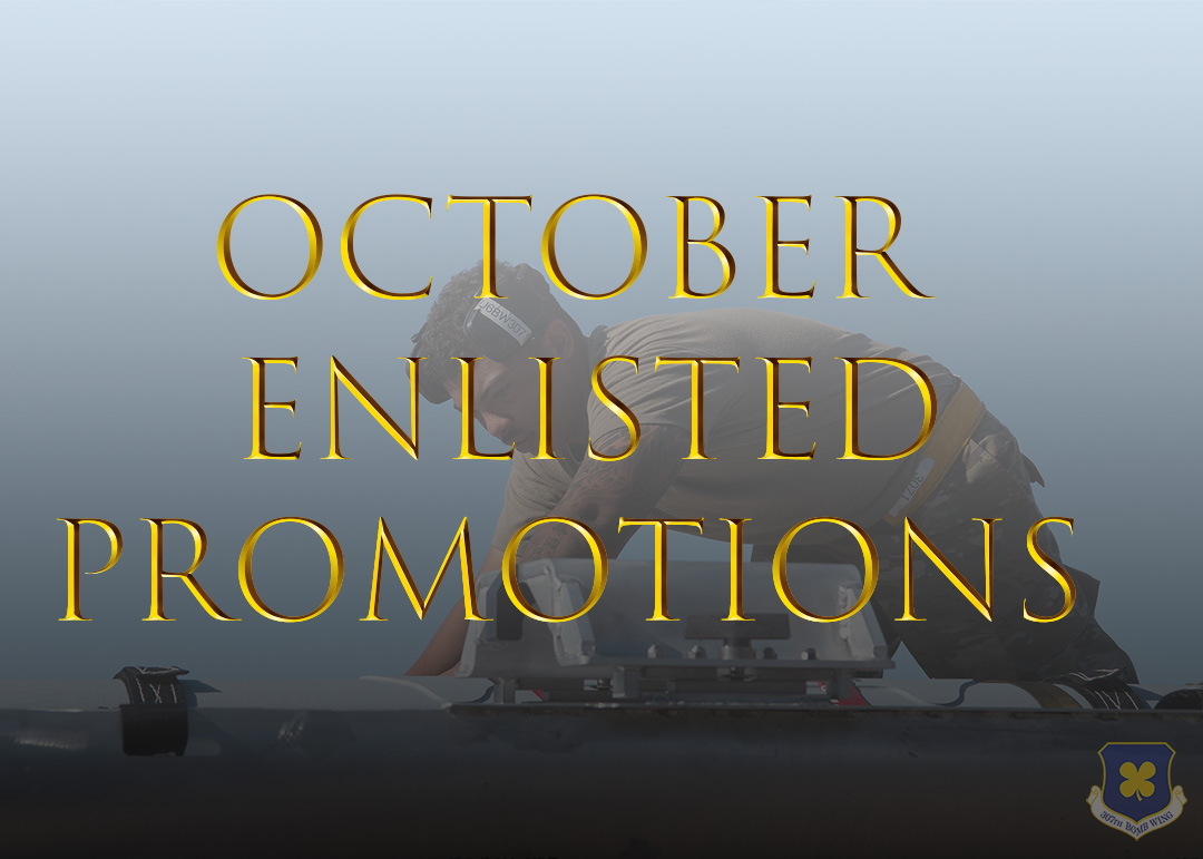 October Enlisted Promotions > 307th Bomb Wing > Article Display