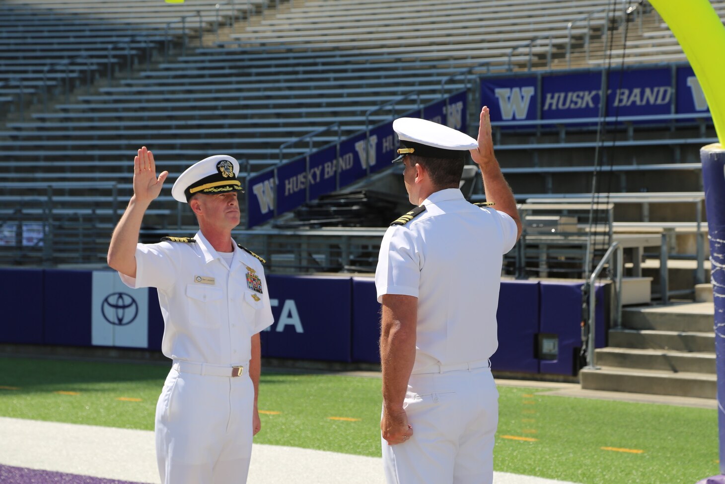 Alaska Airlines Field at Husky Stadium Serves as Backdrop to Civil ...