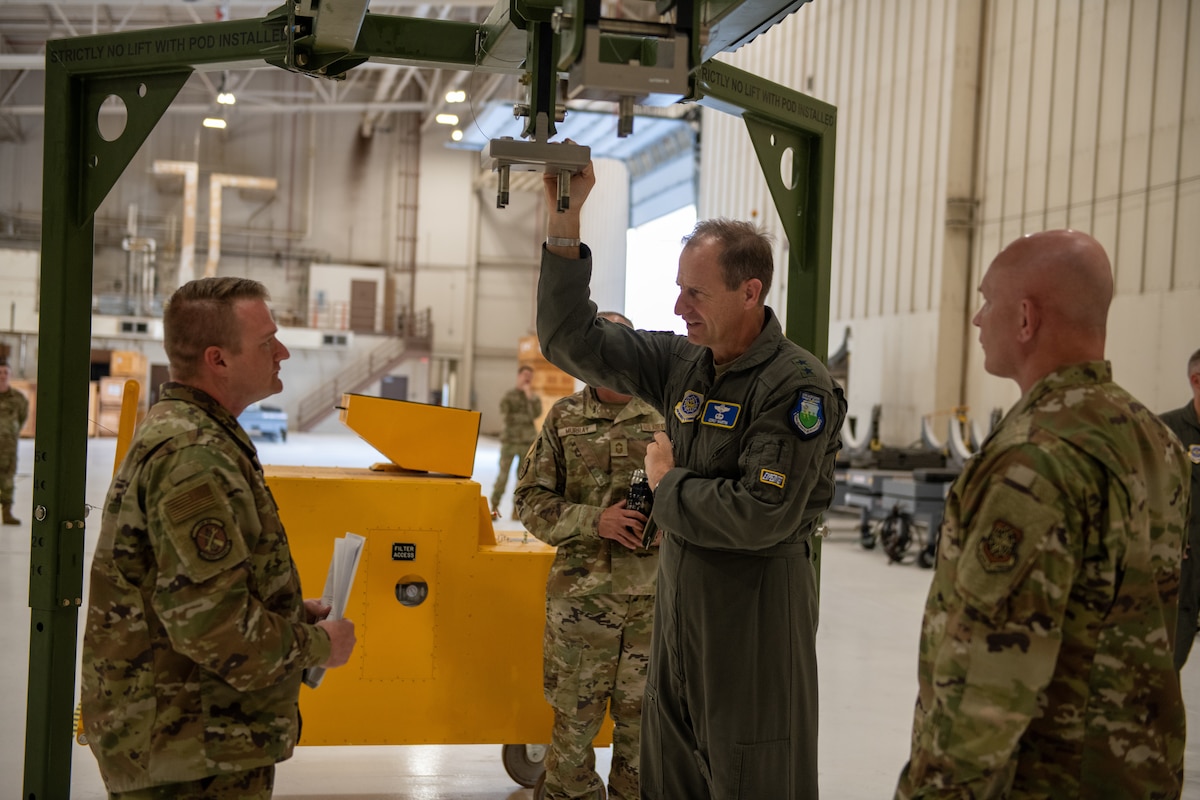 18th Air Force visits McConnell > McConnell Air Force Base > Display