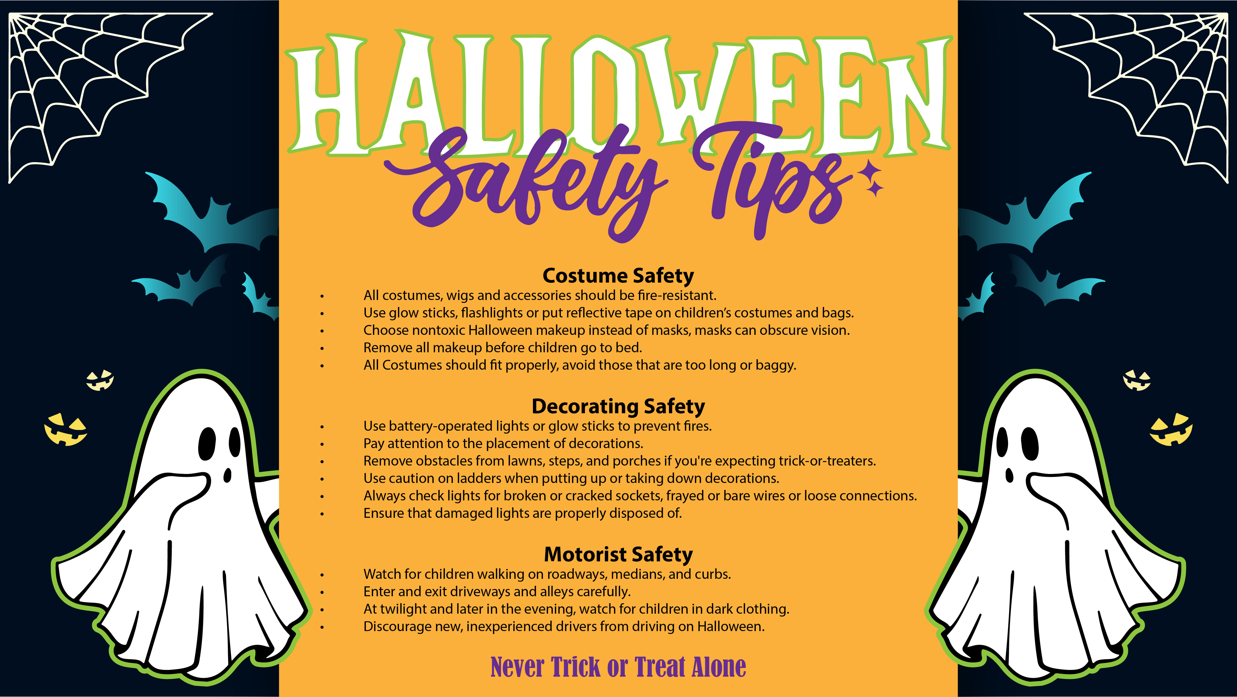 safe halloween tips