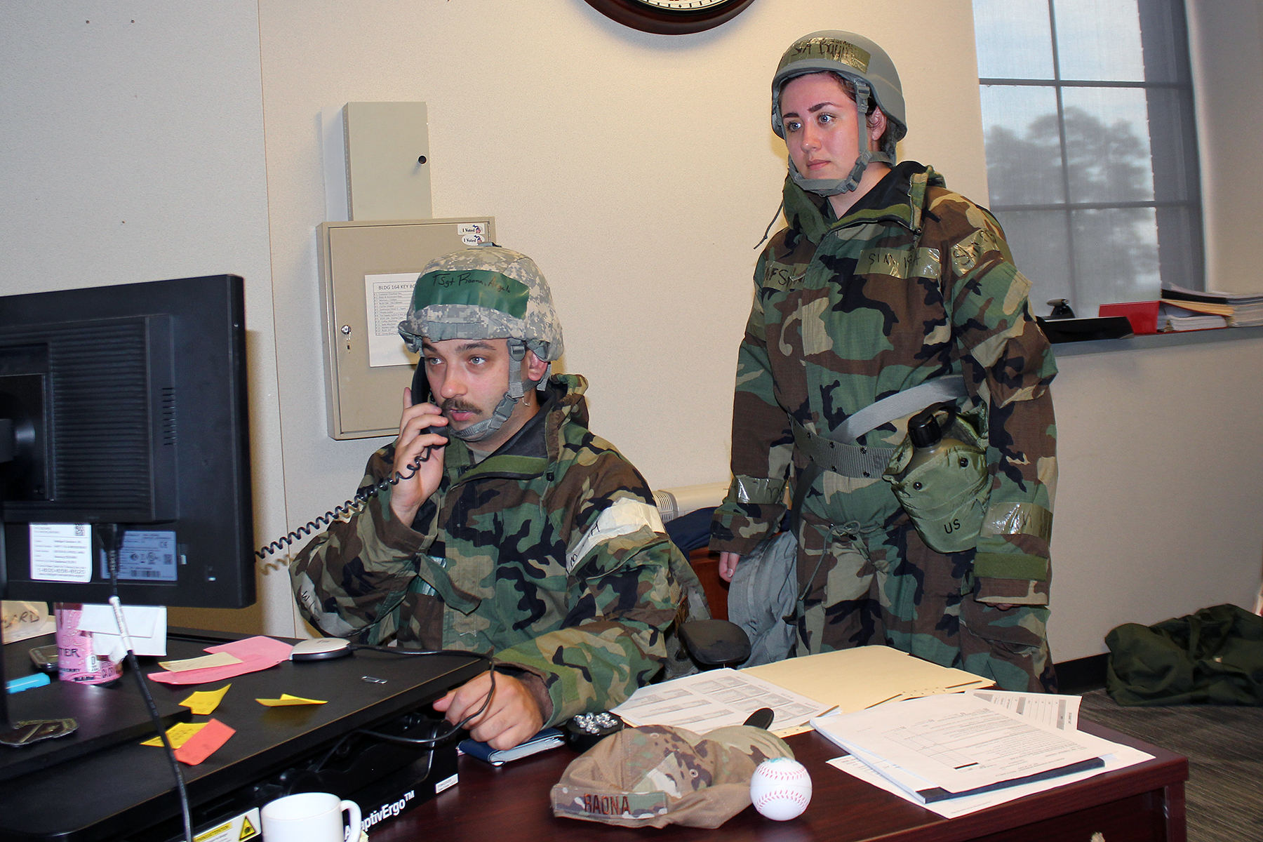 127th Force Support CBRNE Training