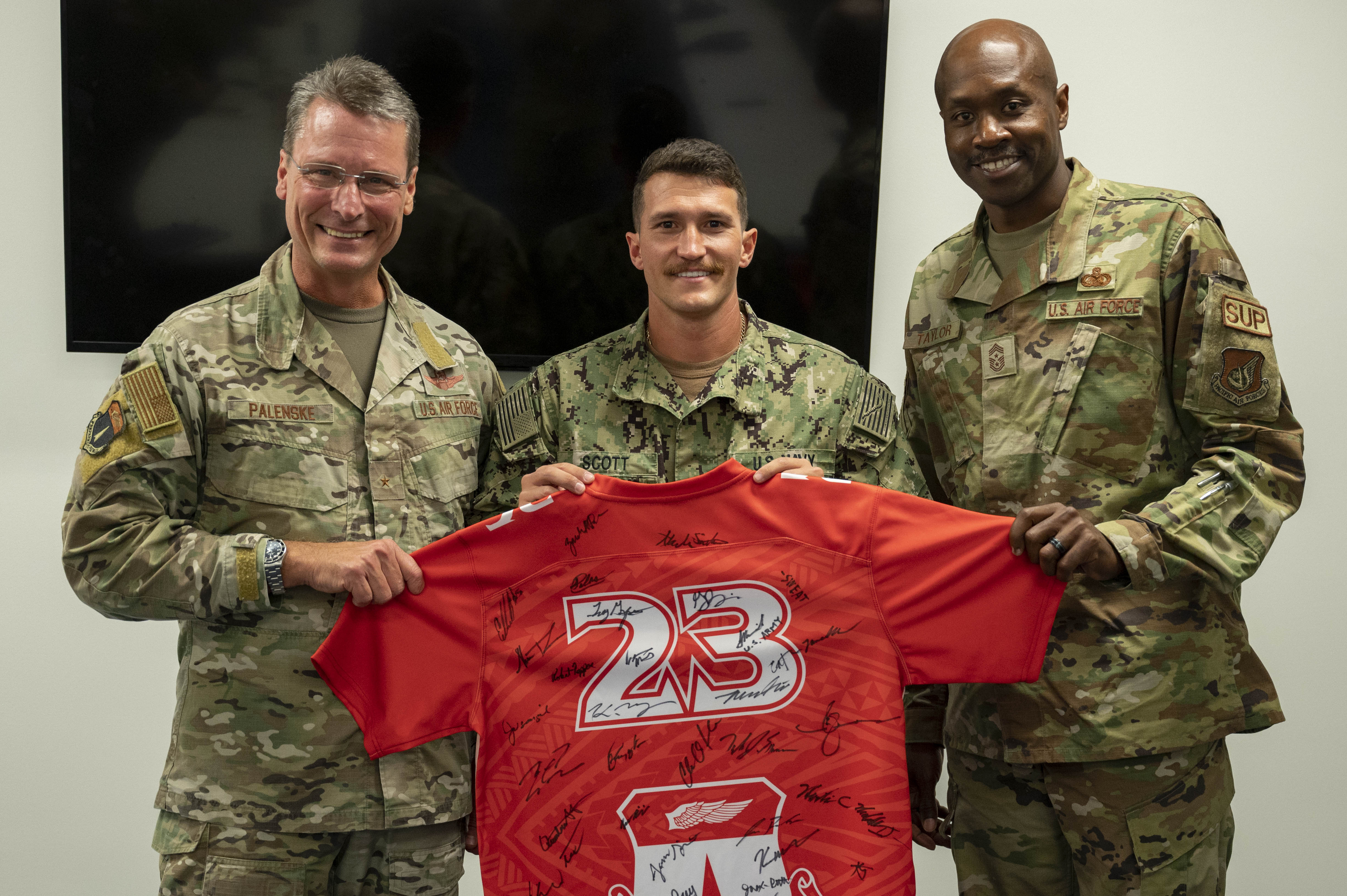 Linebacker of the Week: Petty Officer 2nd Class Kaimi Scott > Andersen ...