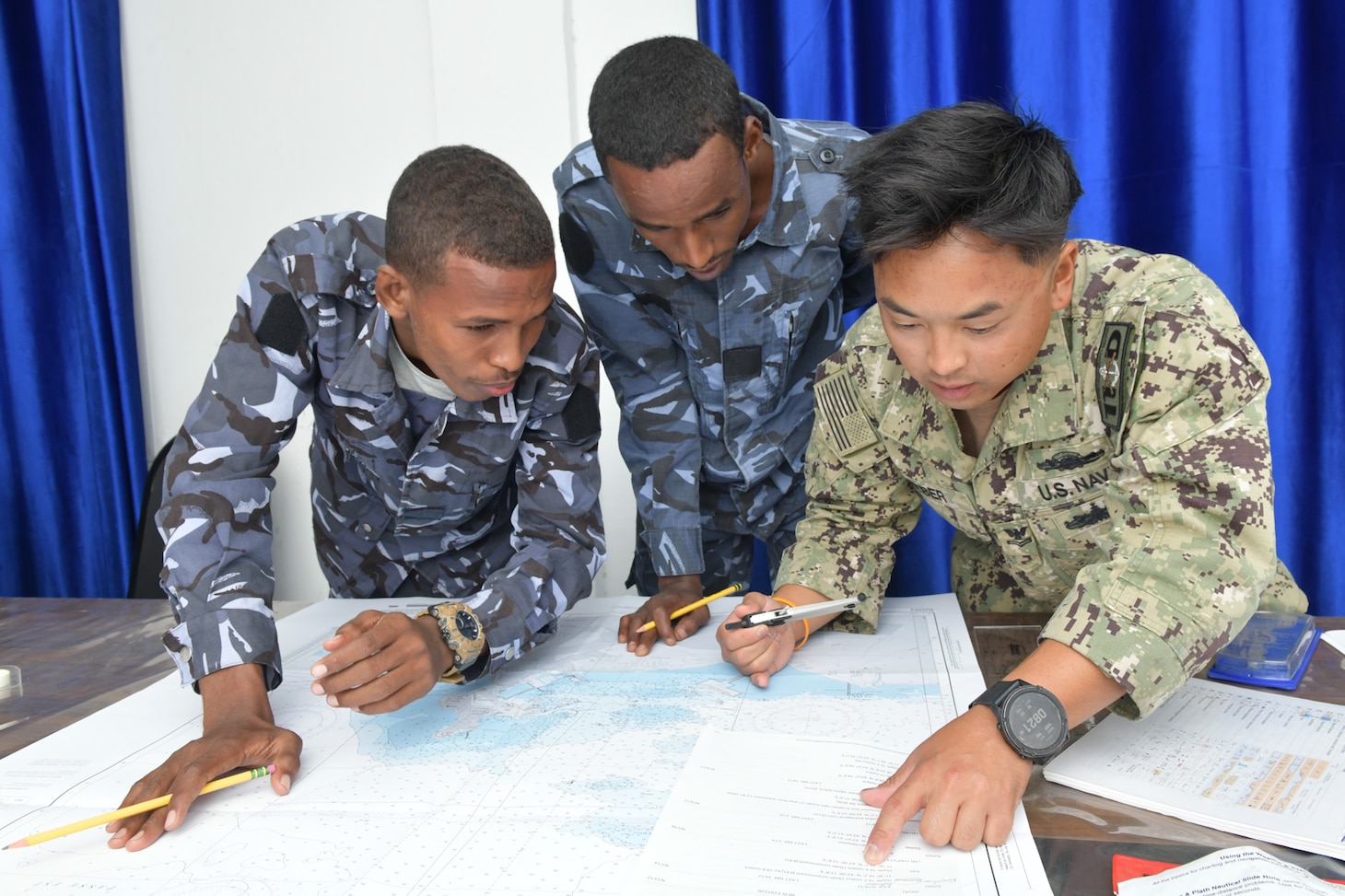 MSRON 11 Leads Djiboutian Navy in Groundbreaking Navigation Training ...